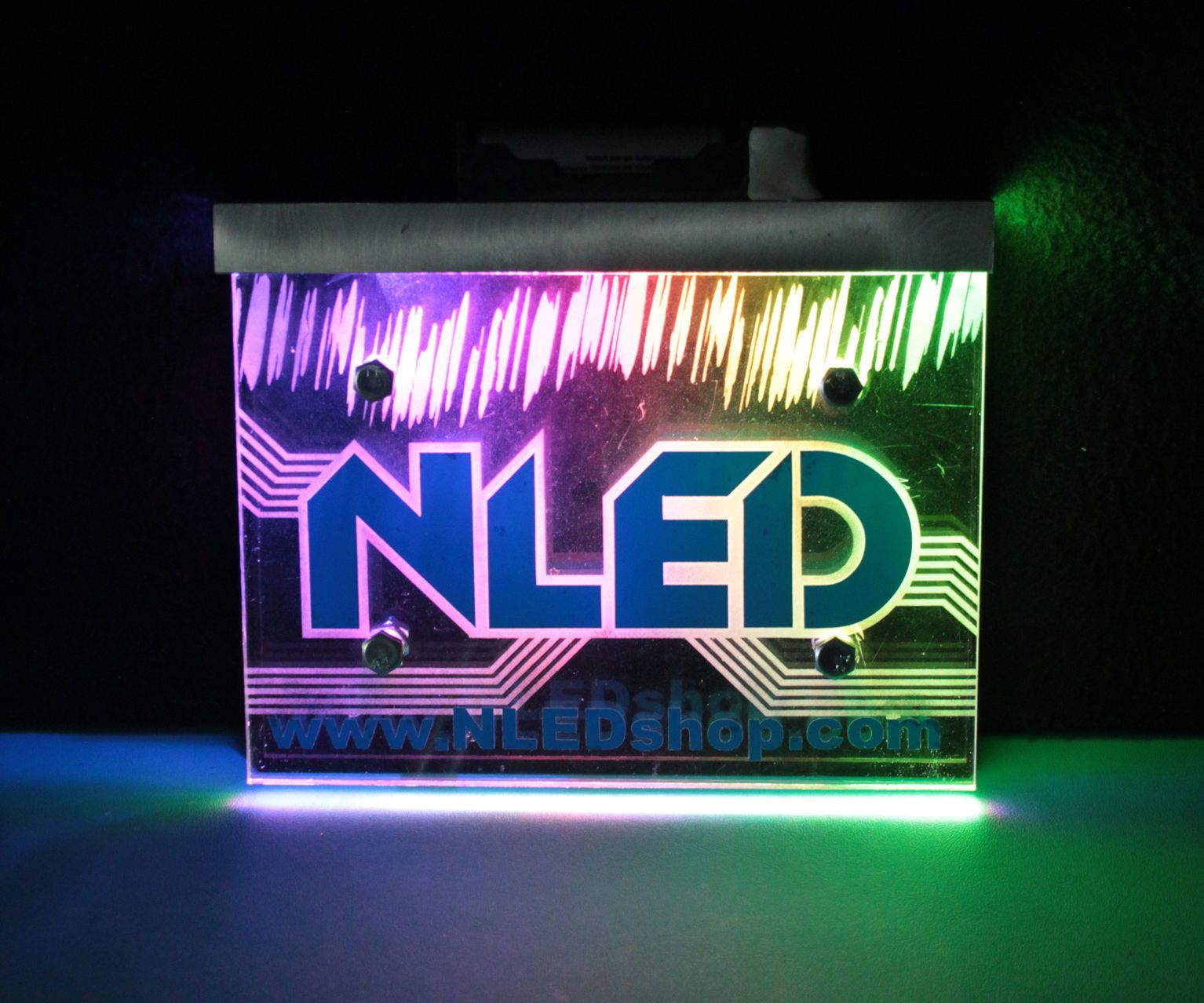LED Pixel Edge Lit Acrylic Sign : 6 Steps (with Pictures) - Instructables