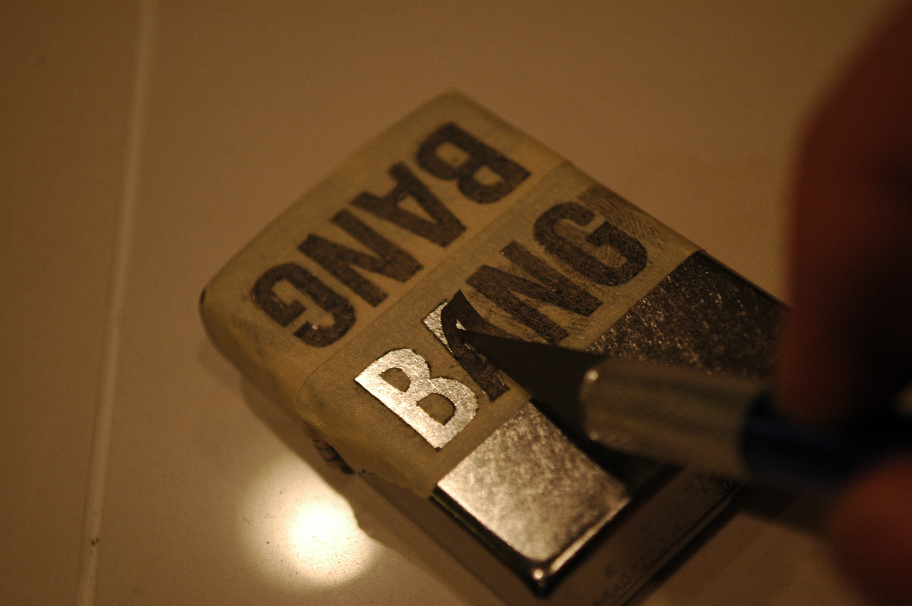 Hand Engraving Zippo Lighter : 8 Steps (with Pictures) - Instructables