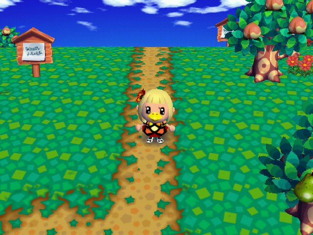 Dirt Paths in - Animal Crossing City Folk (Wii) : 4 Steps - Instructables