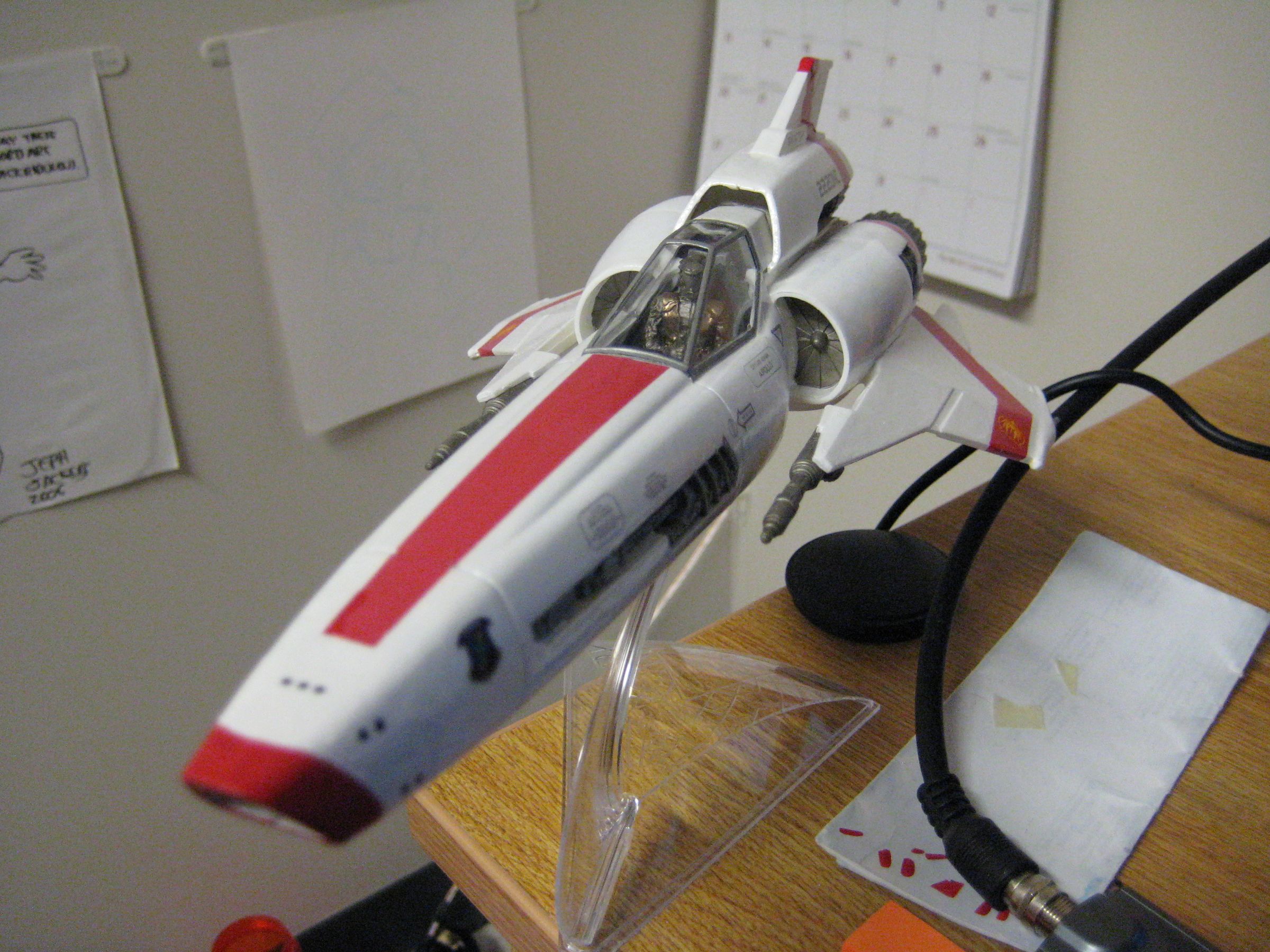 LED-Lit BSG Viper Mk. II Model Build : 10 Steps (with Pictures ...
