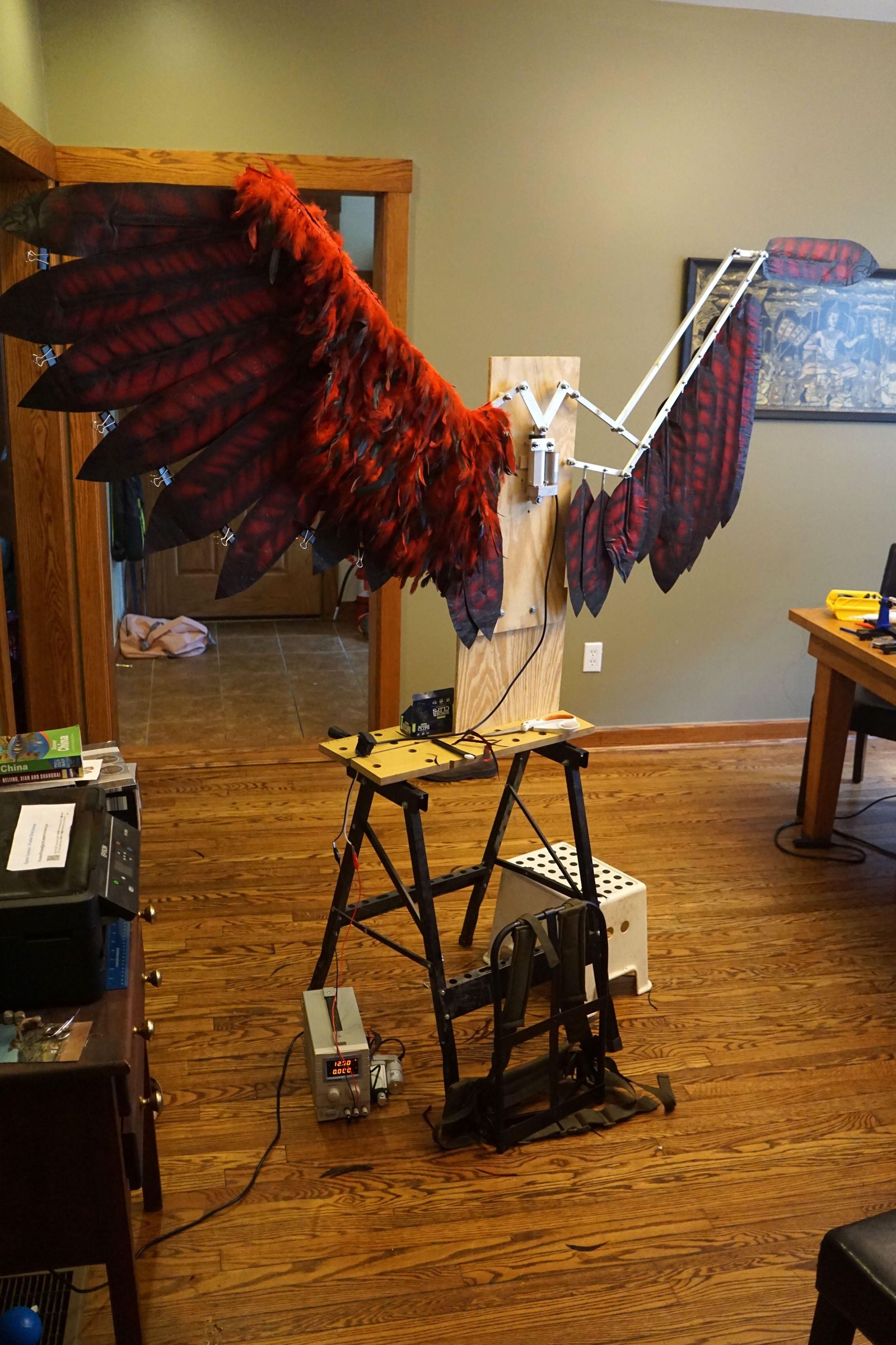 Articulating Electric Mechanical Wings : 10 Steps (with Pictures ...