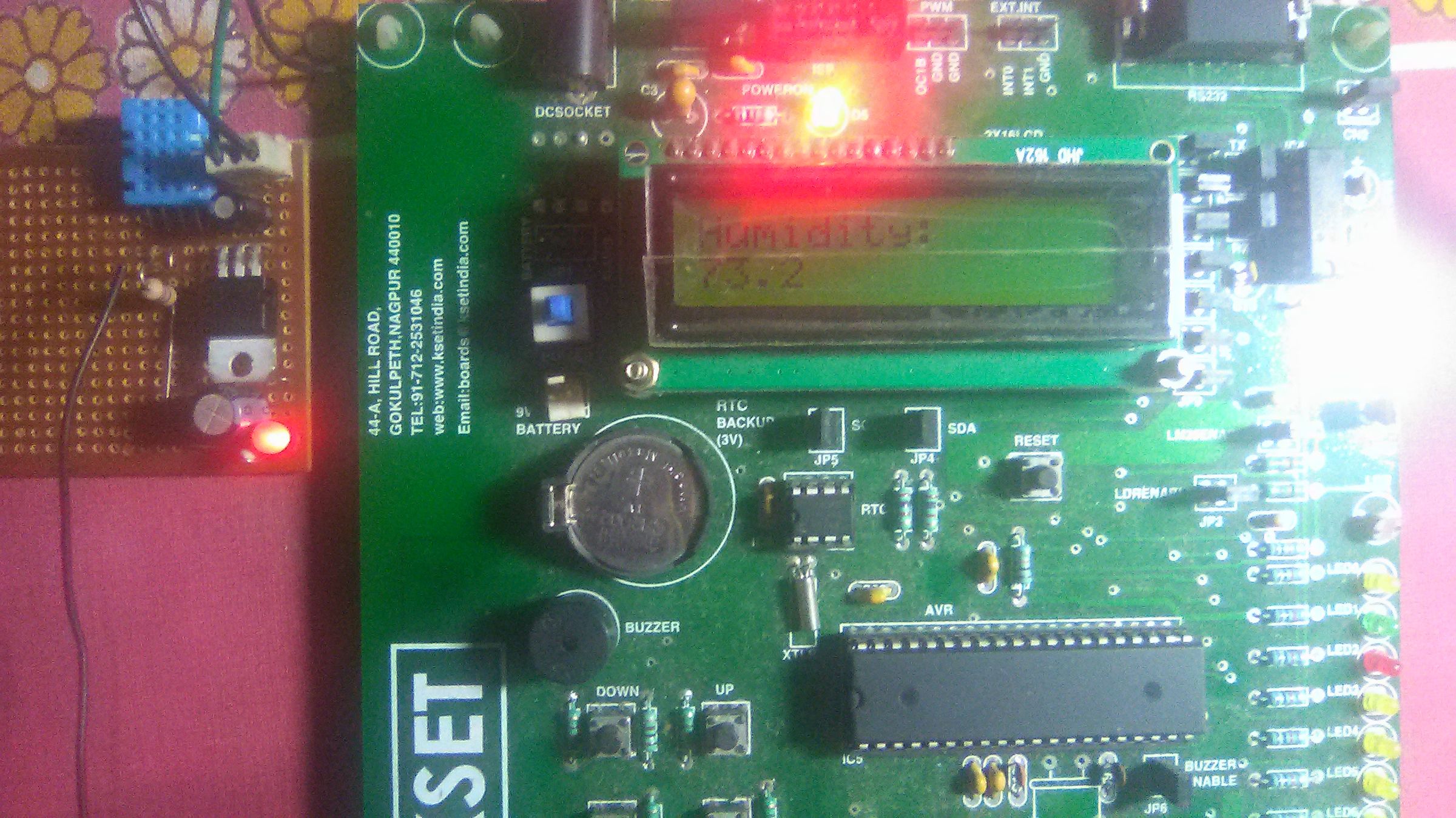 Measuring Humidity Using Sensor (DHT11) : 5 Steps - Instructables