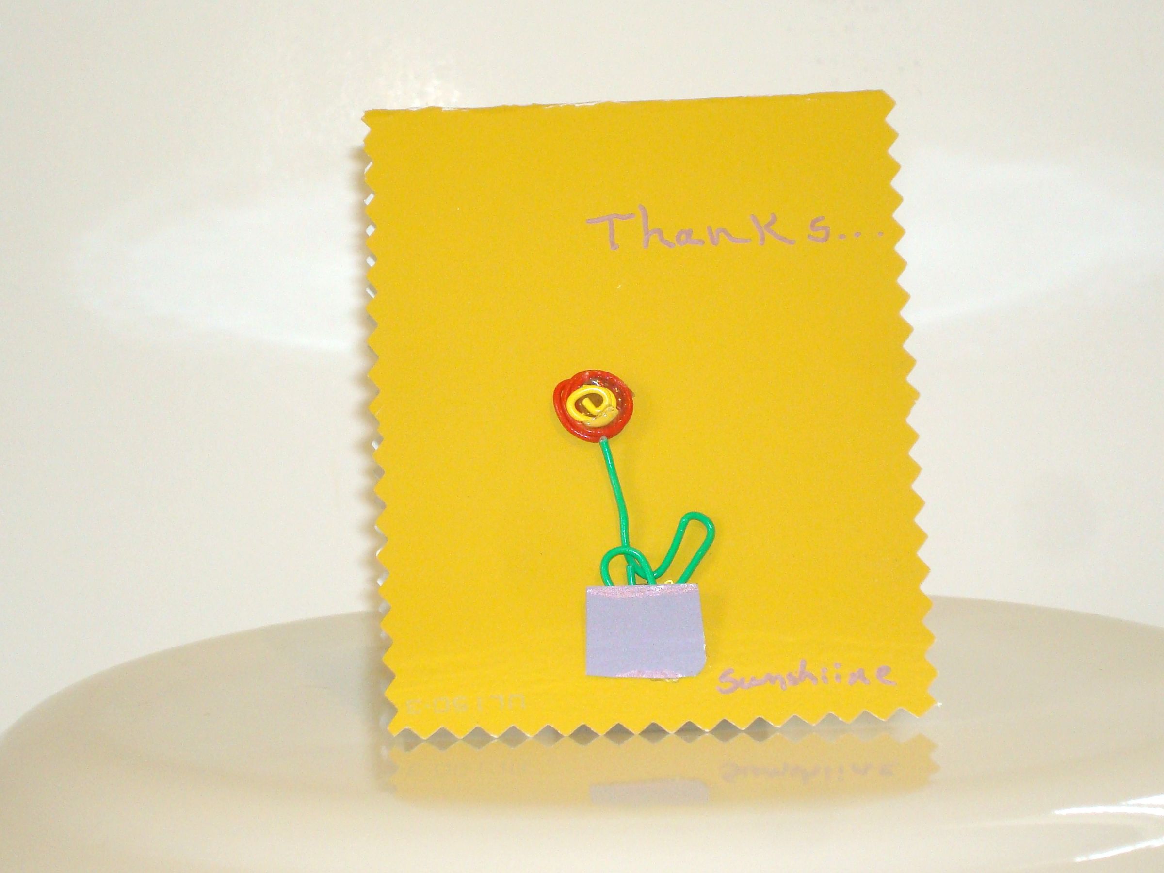Magnetic Paper Clip Greeting Card and Book Marker : 8 Steps (with ...