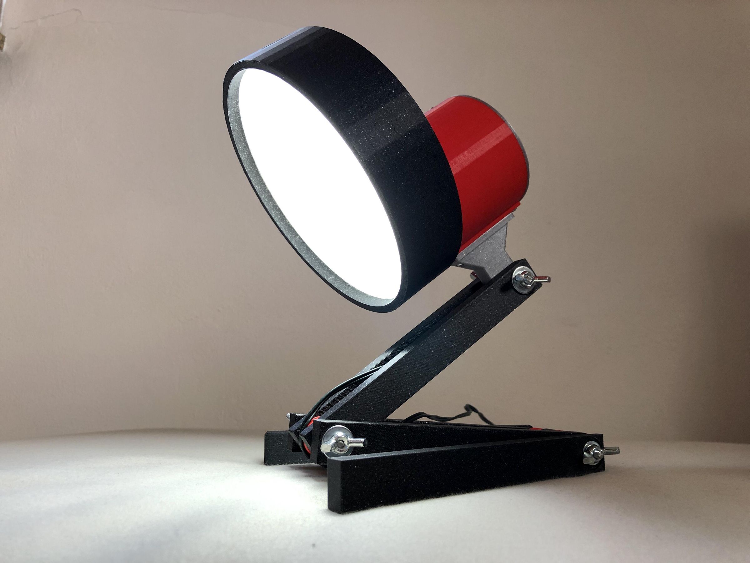 USB Desk Lamp - Dimmable - 3D Printed : 9 Steps (with Pictures ...