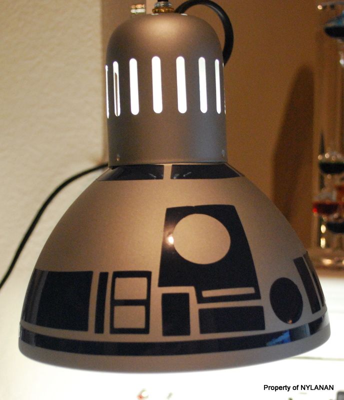 DIY R2D2 Lamp From $10 IKEA Lamp : 8 Steps (with Pictures) - Instructables