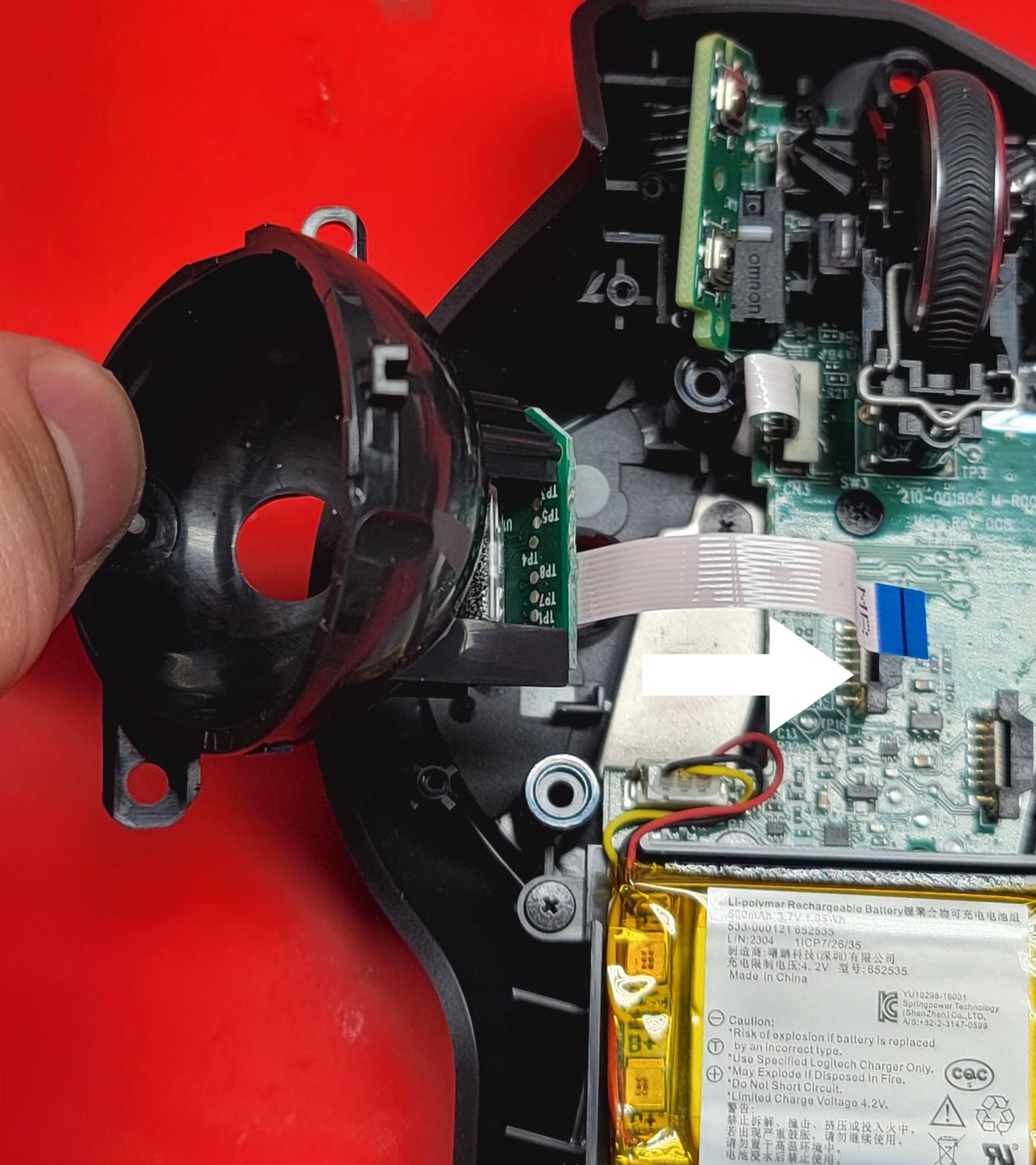 Converting the Logitech MXERGO Trackball Mouse to USB C : 6 Steps (with ...