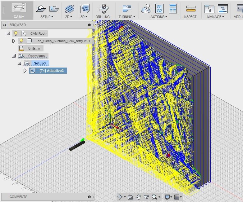 3D Topo Map Generation to CNC [x-carve, Shapeoko 2] : 6 Steps ...