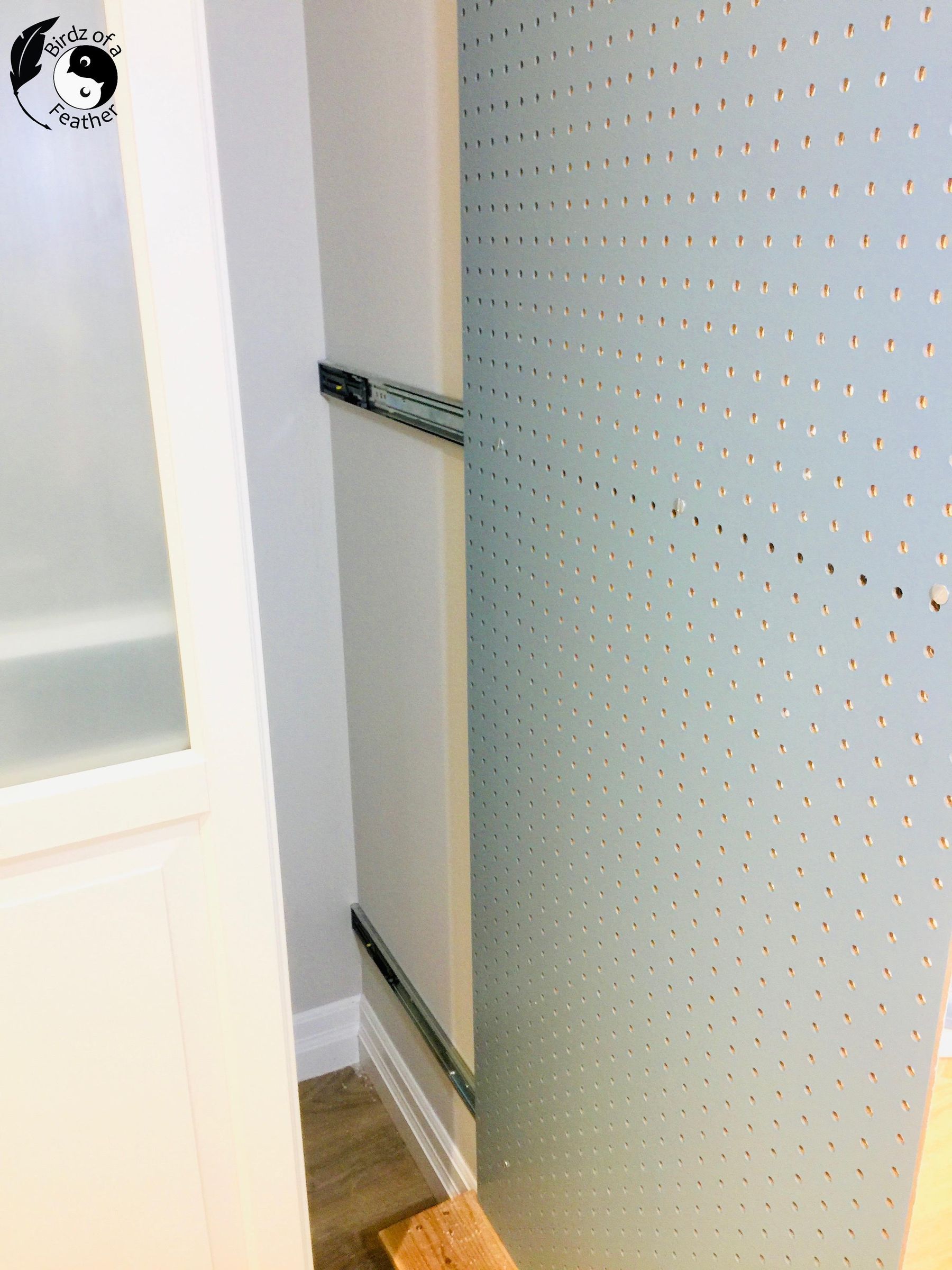How to Make a Pull Out Pegboard Organizer : 12 Steps (with Pictures ...