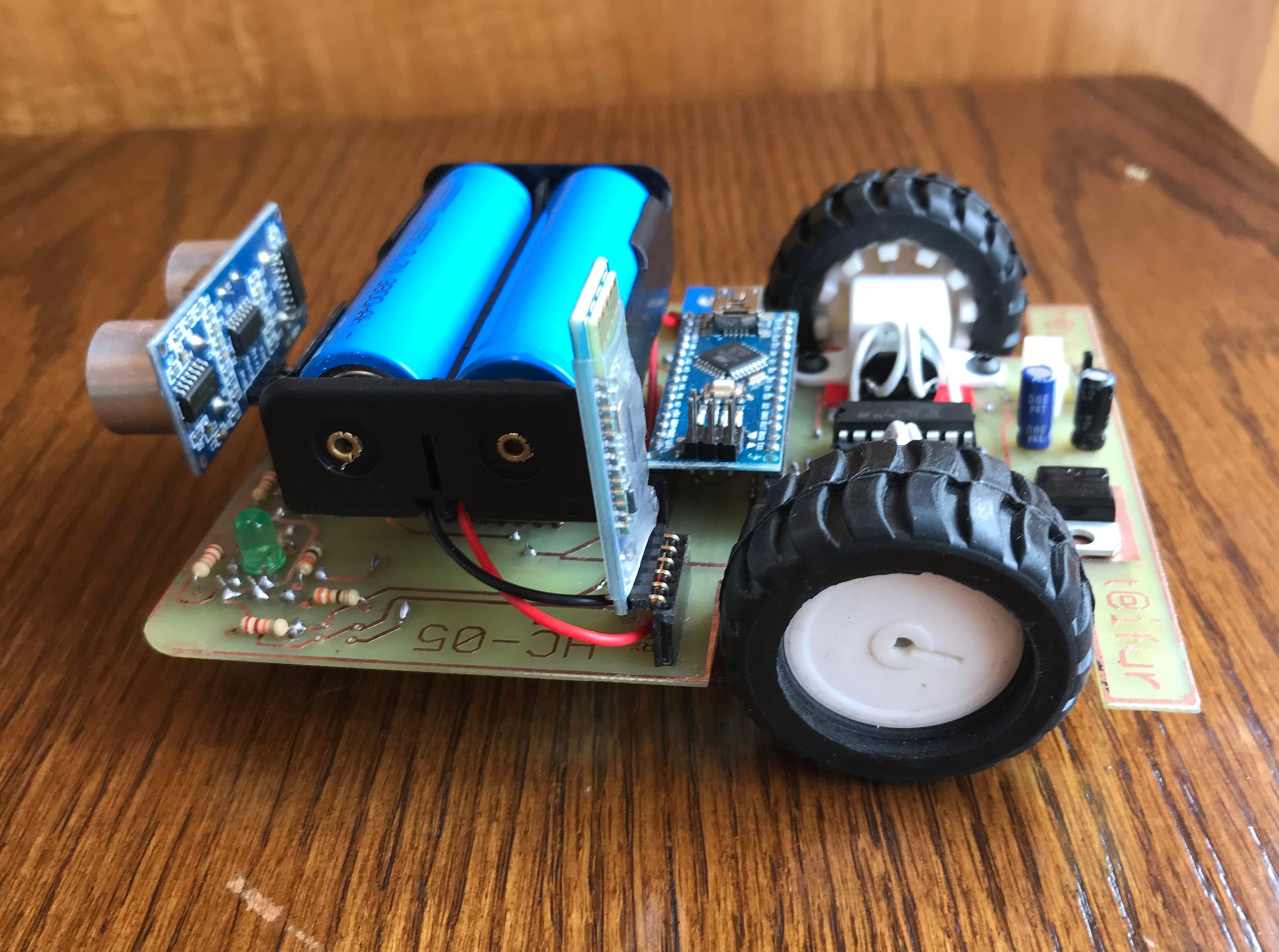 PCB BOT (Line Following, Obstacle Avoiding & Bluetooth Controlled Robot ...