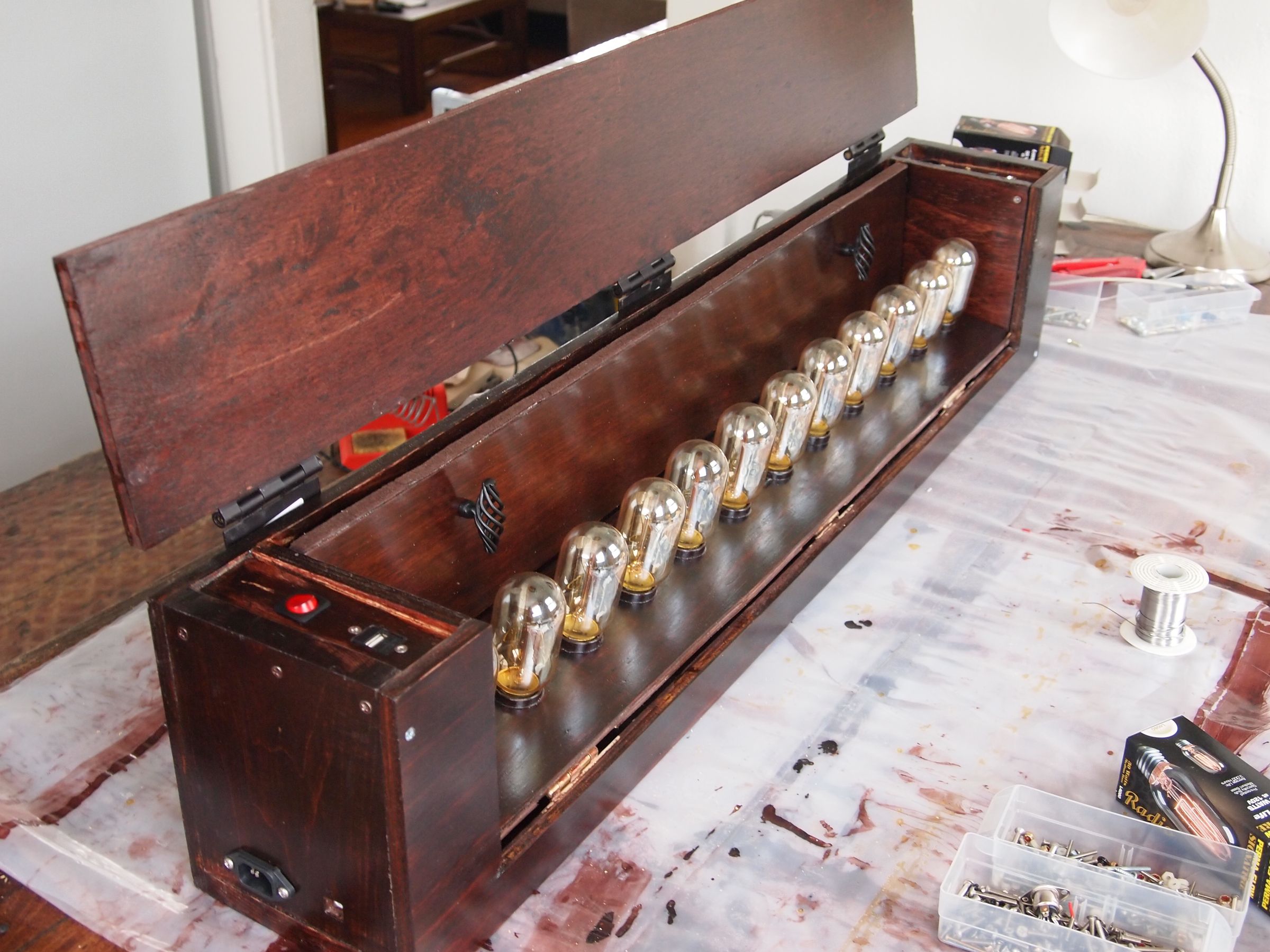 Antique Light Bulb Organ - MIDI/OSC Controlled : 14 Steps (with ...