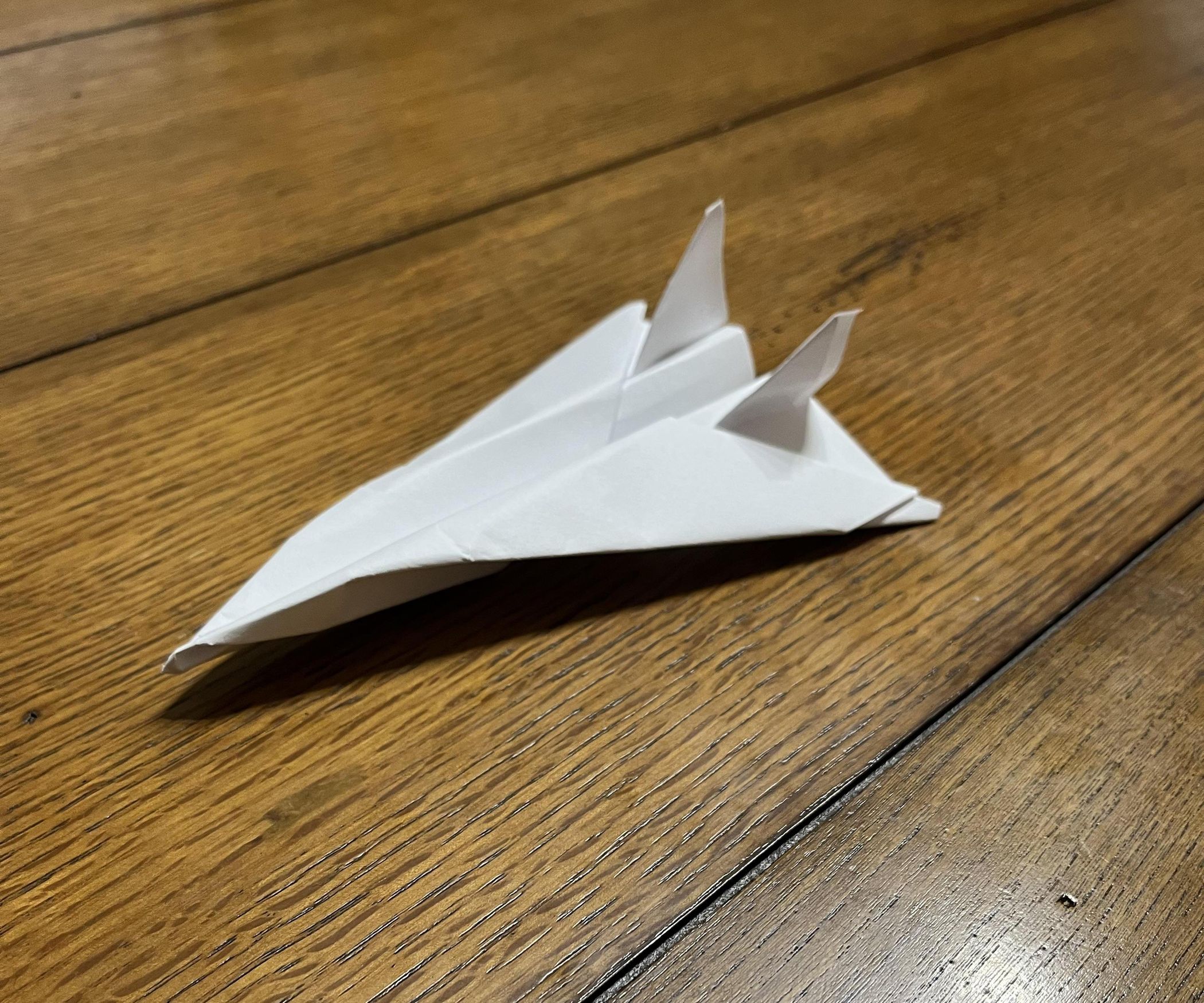 Fast Paper Airplane : 13 Steps - Instructables