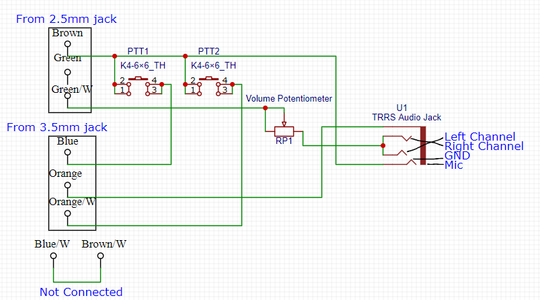 DIY Baofeng Radio Dual PTT for 3.5mm Headsets : 4 Steps - Instructables