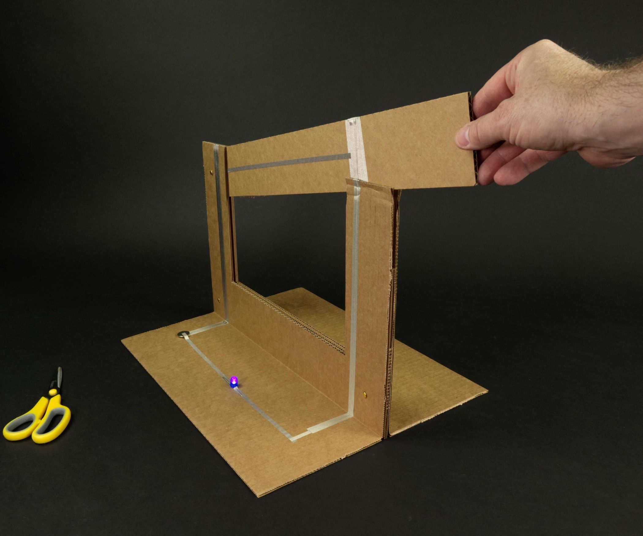 Giant Cardboard Knife Switch : 10 Steps (with Pictures) - Instructables