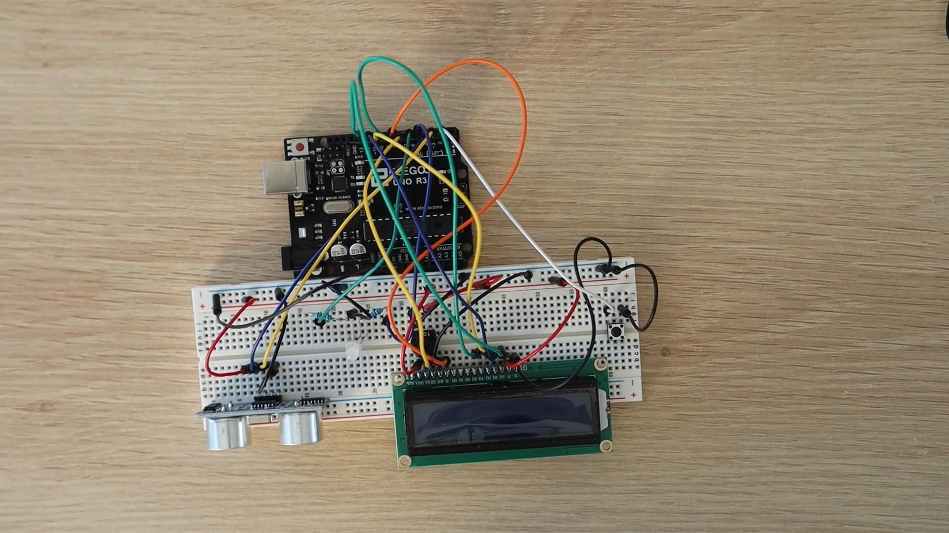 Arduino Parking Assistant - Park Your Car in the Correct Spot Every ...