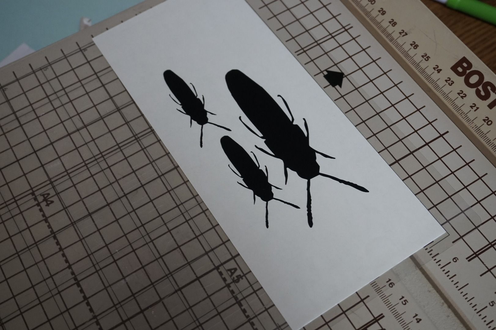 Personal Bug Stickers With Silhouette Portrait : 4 Steps (with Pictures ...