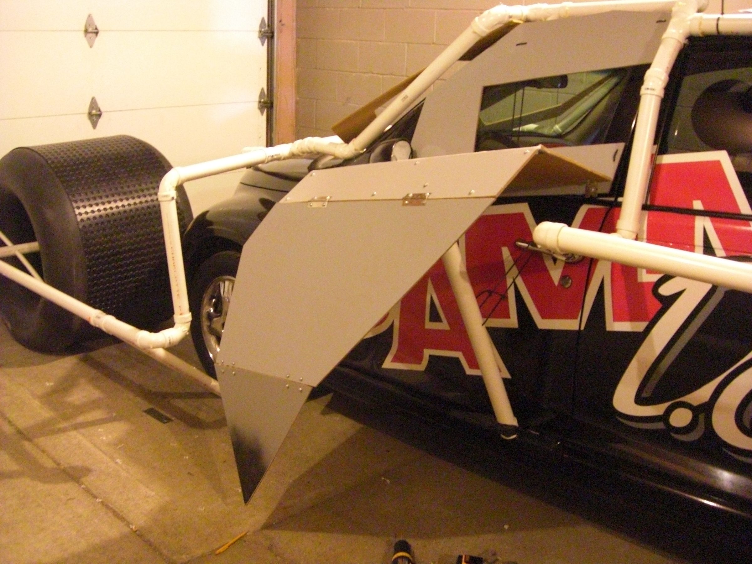 Make a Life-sized Batmobile Tumbler and Batman Themed Halloween Display ...