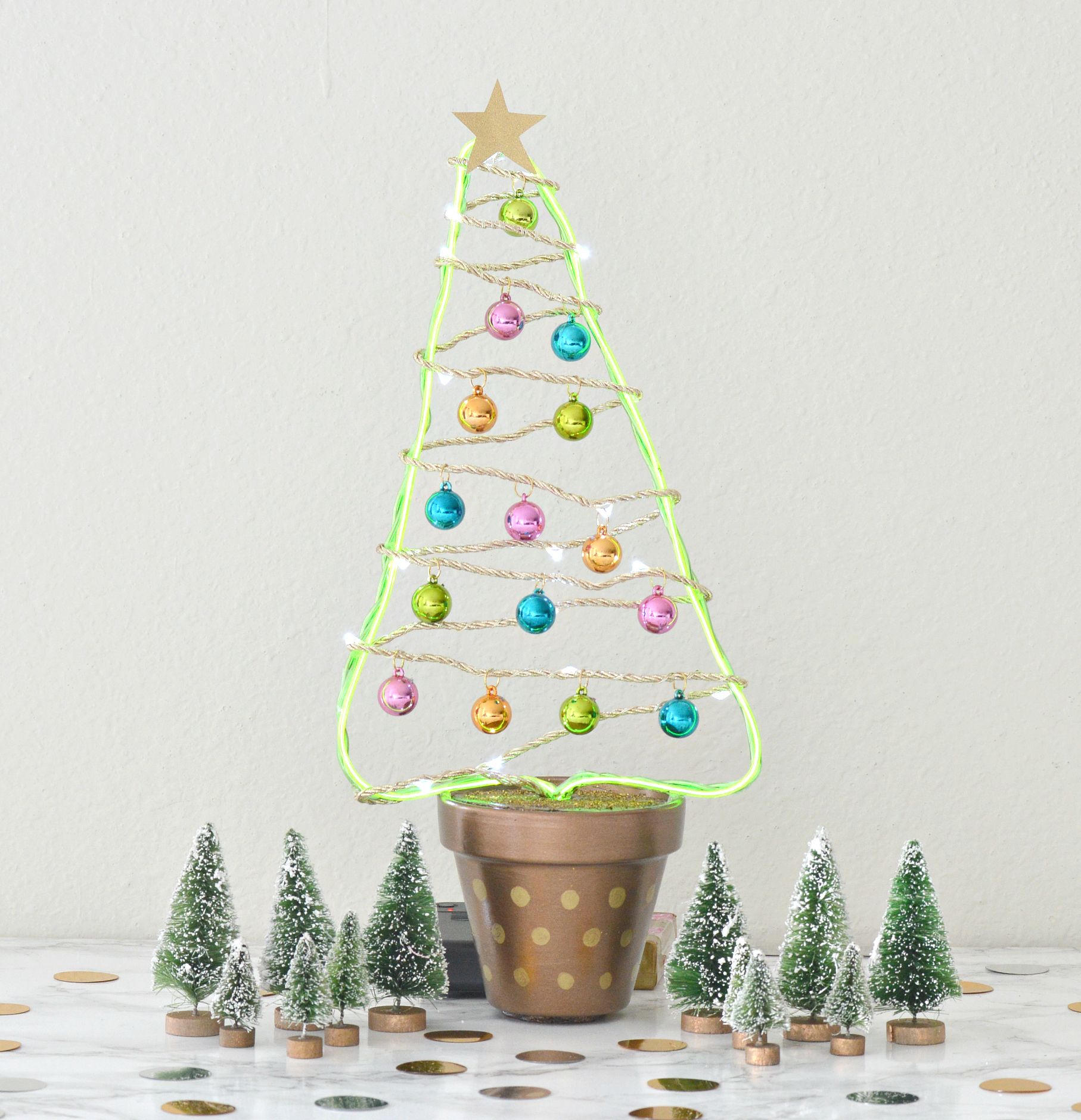 DIY Flower Pot Christmas Tree : 8 Steps (with Pictures) - Instructables