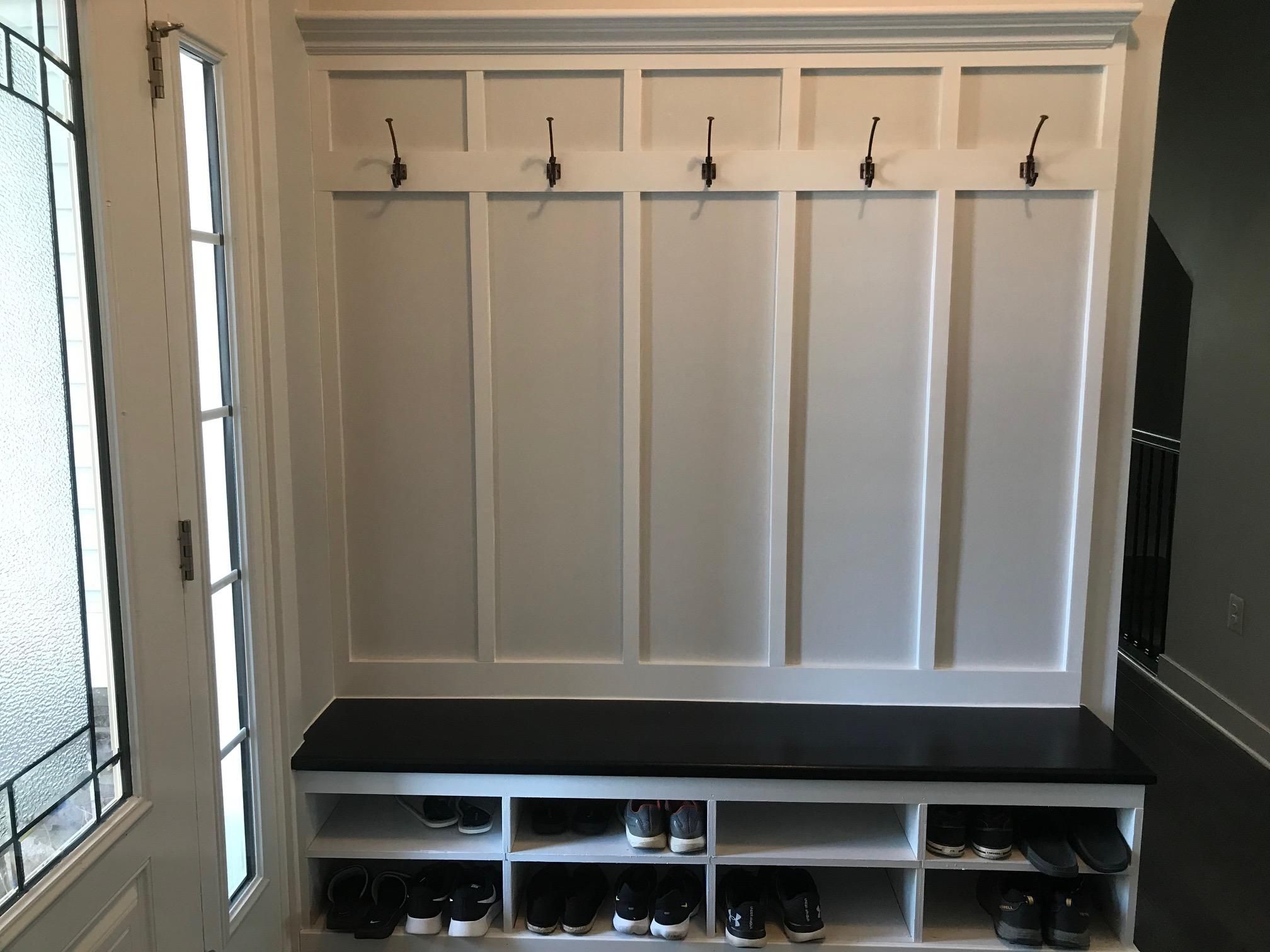 Mud Room - Coat Rack and Bench : 13 Steps (with Pictures) - Instructables