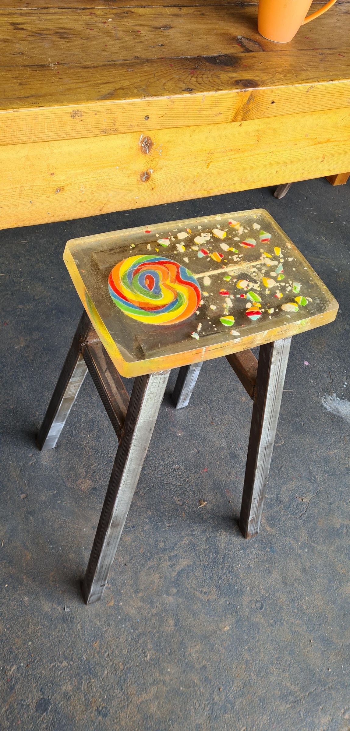 Candy Resin Stool - Instructables