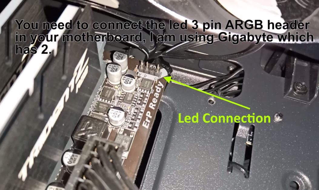Custom ARGB Led Light PC Motherboard Sync With 3D Infinity Mirror Logo ...