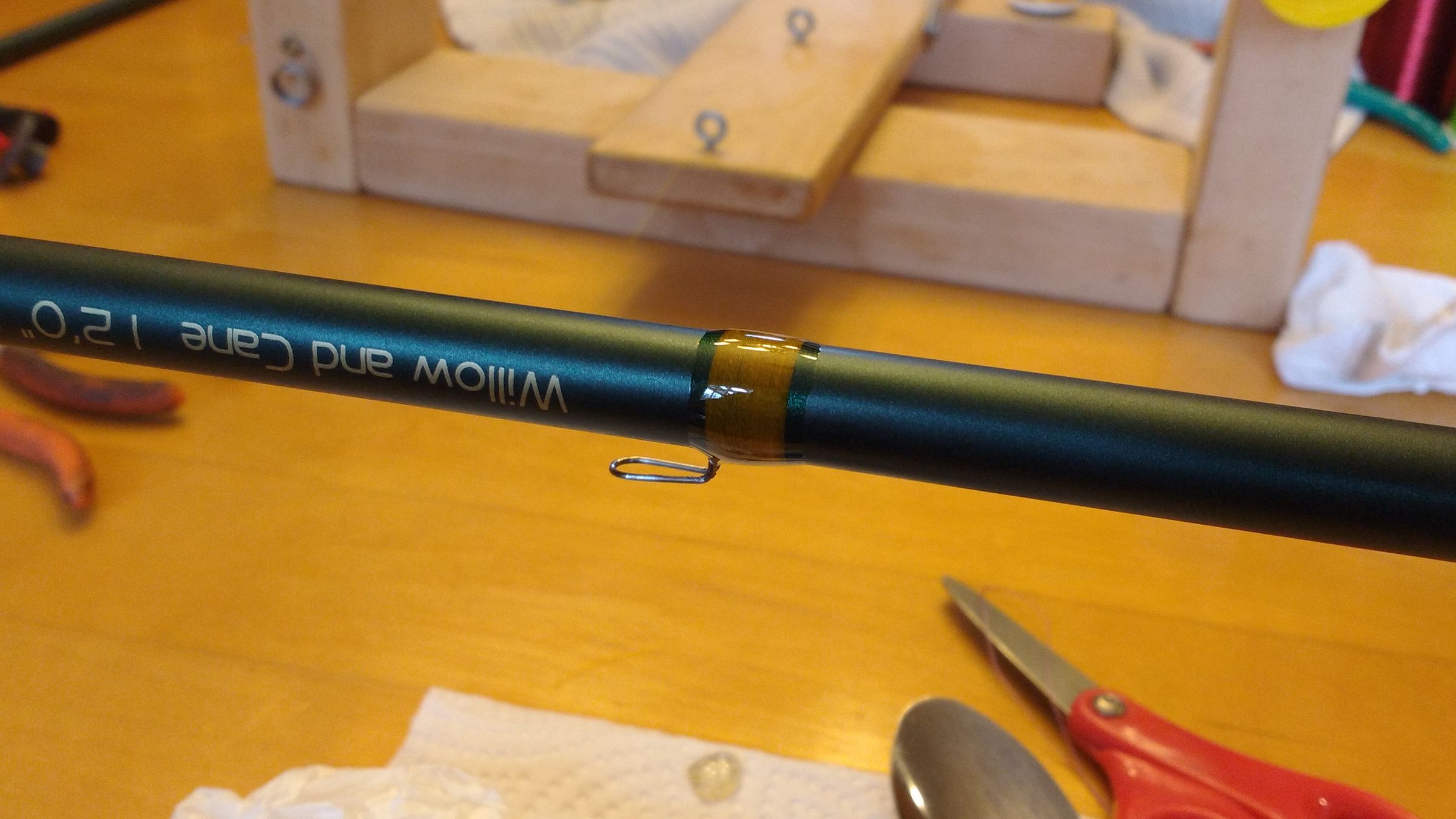 Tenkara Fishing Rod Line Keeper/Line Management Solution : 6 Steps ...