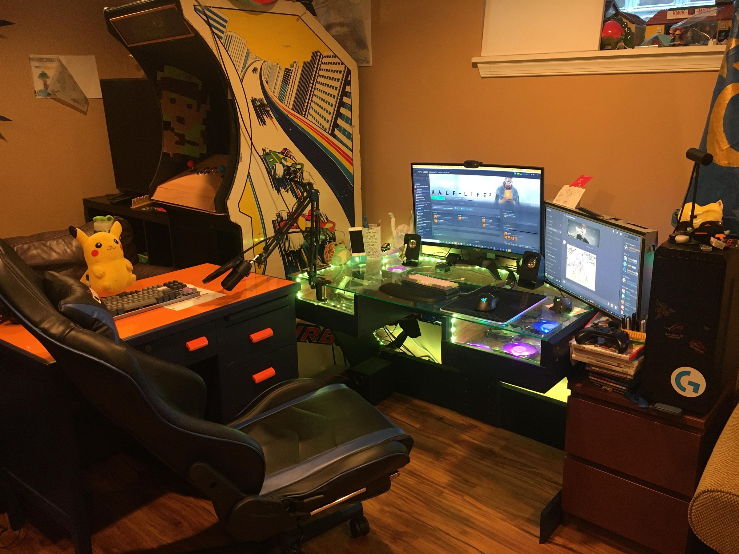 Computer Built Into a Desk : 13 Steps (with Pictures) - Instructables