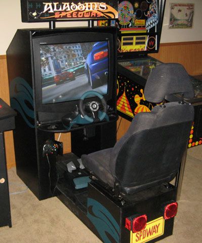 How to Build a Sit Down Driving Arcade Cabinet : 6 Steps (with Pictures ...