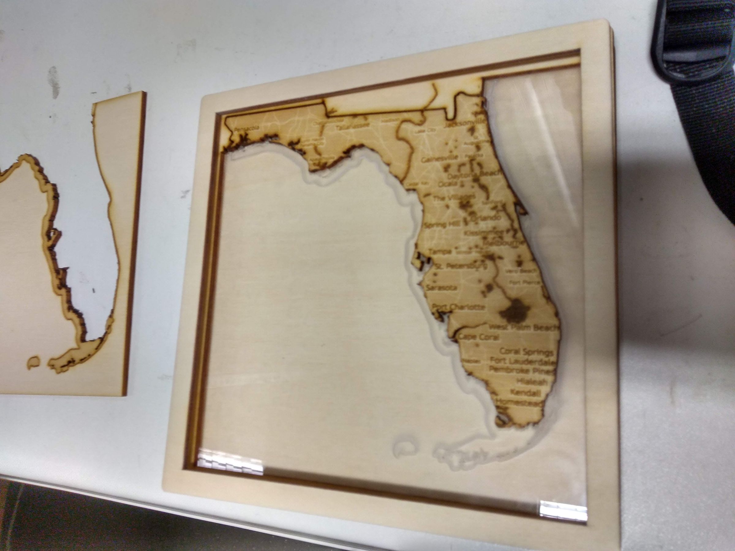 Laser Cut 3D Map of a State : 3 Steps (with Pictures) - Instructables