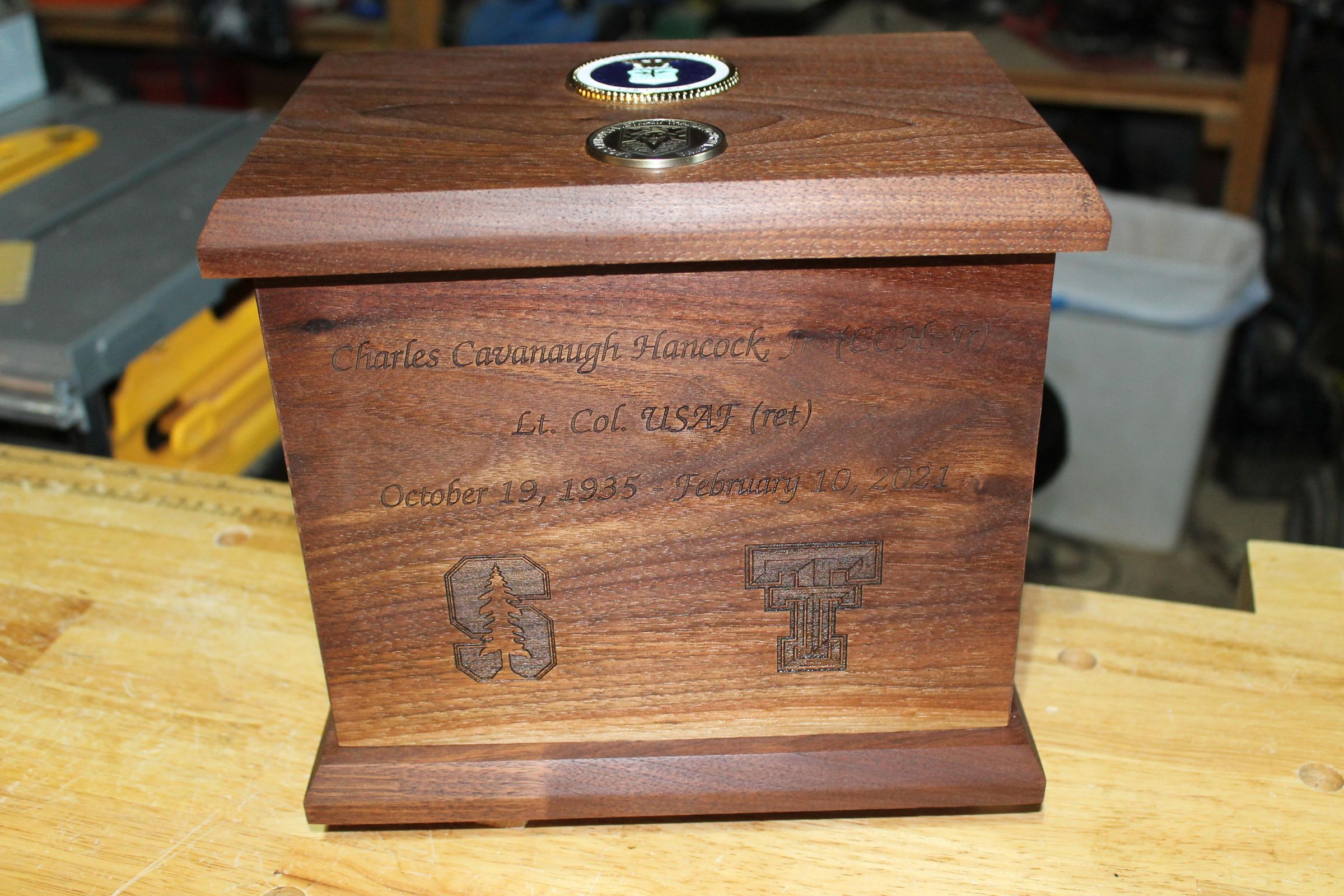 Making My Grandfathers Wooden Urn : 10 Steps (with Pictures ...