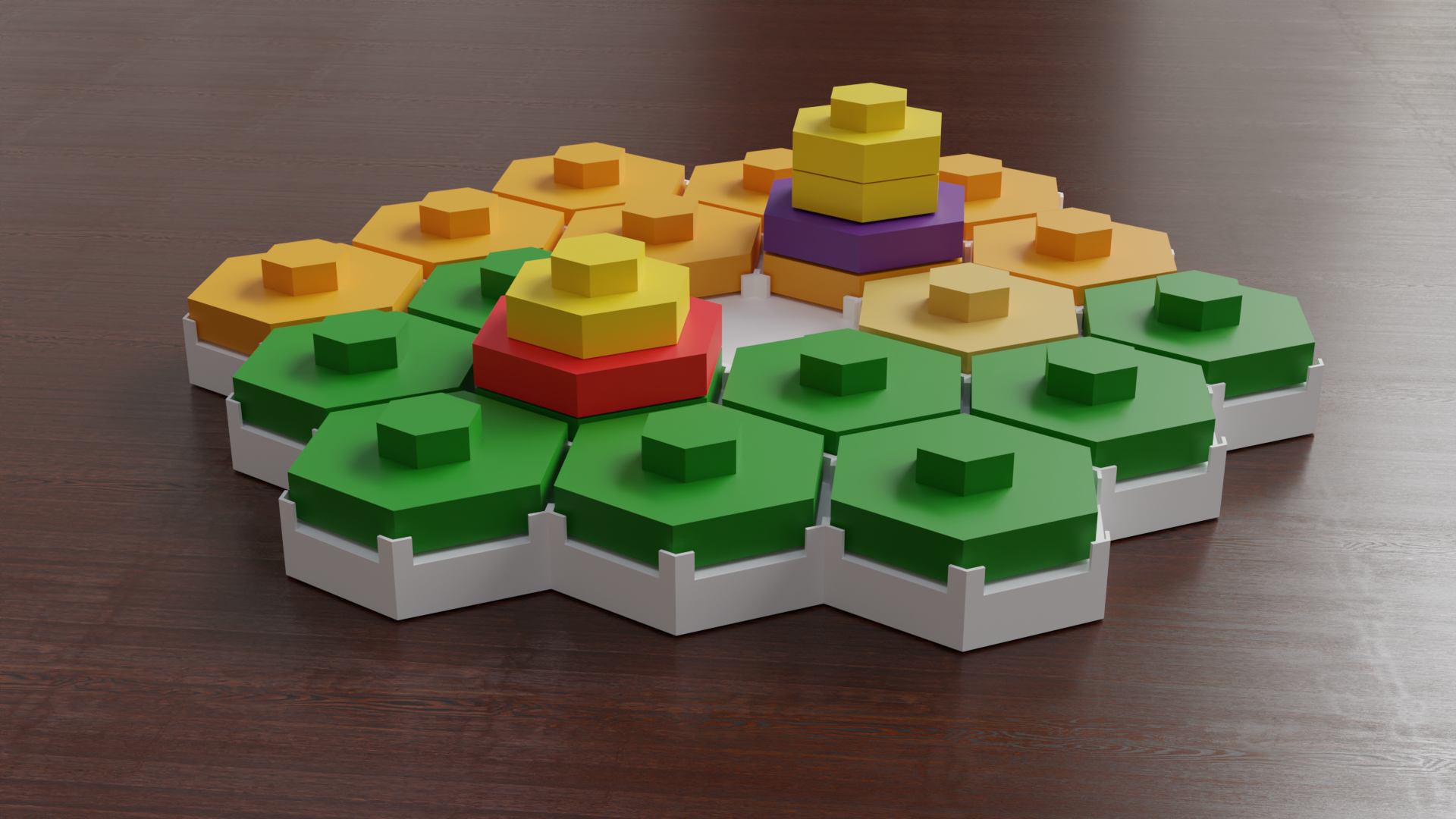 Hexa-hunt (fully 3d Printable Board Game) : 3 Steps - Instructables