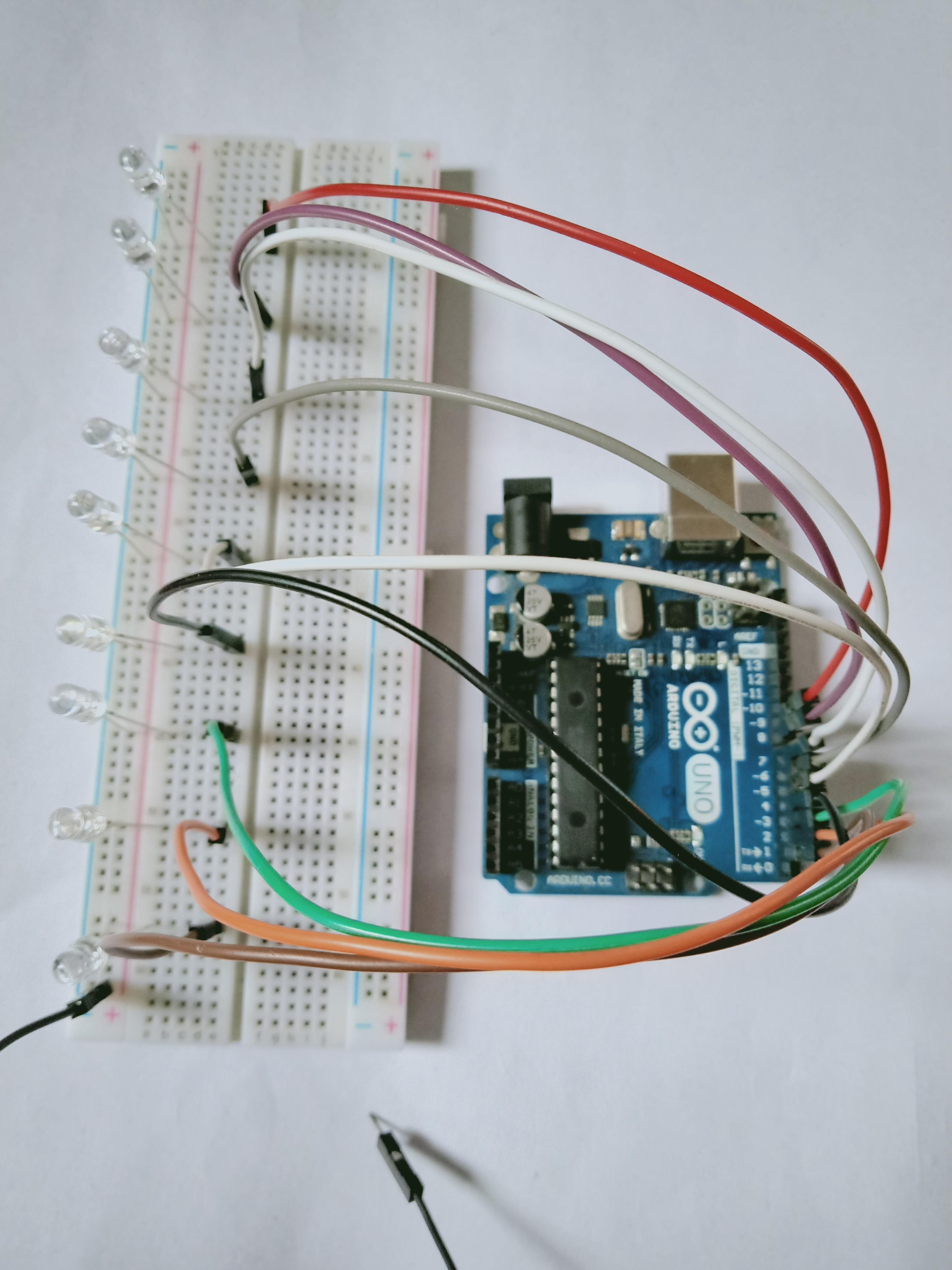 Arduino LED Chaser ( With 5 Effects ) : 4 Steps (with Pictures ...
