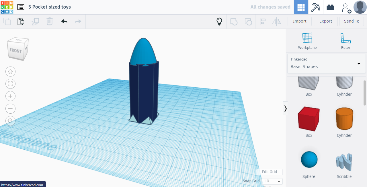 5 Pocket Sized Toys for Little Kids (in Tinkercad) : 6 Steps ...