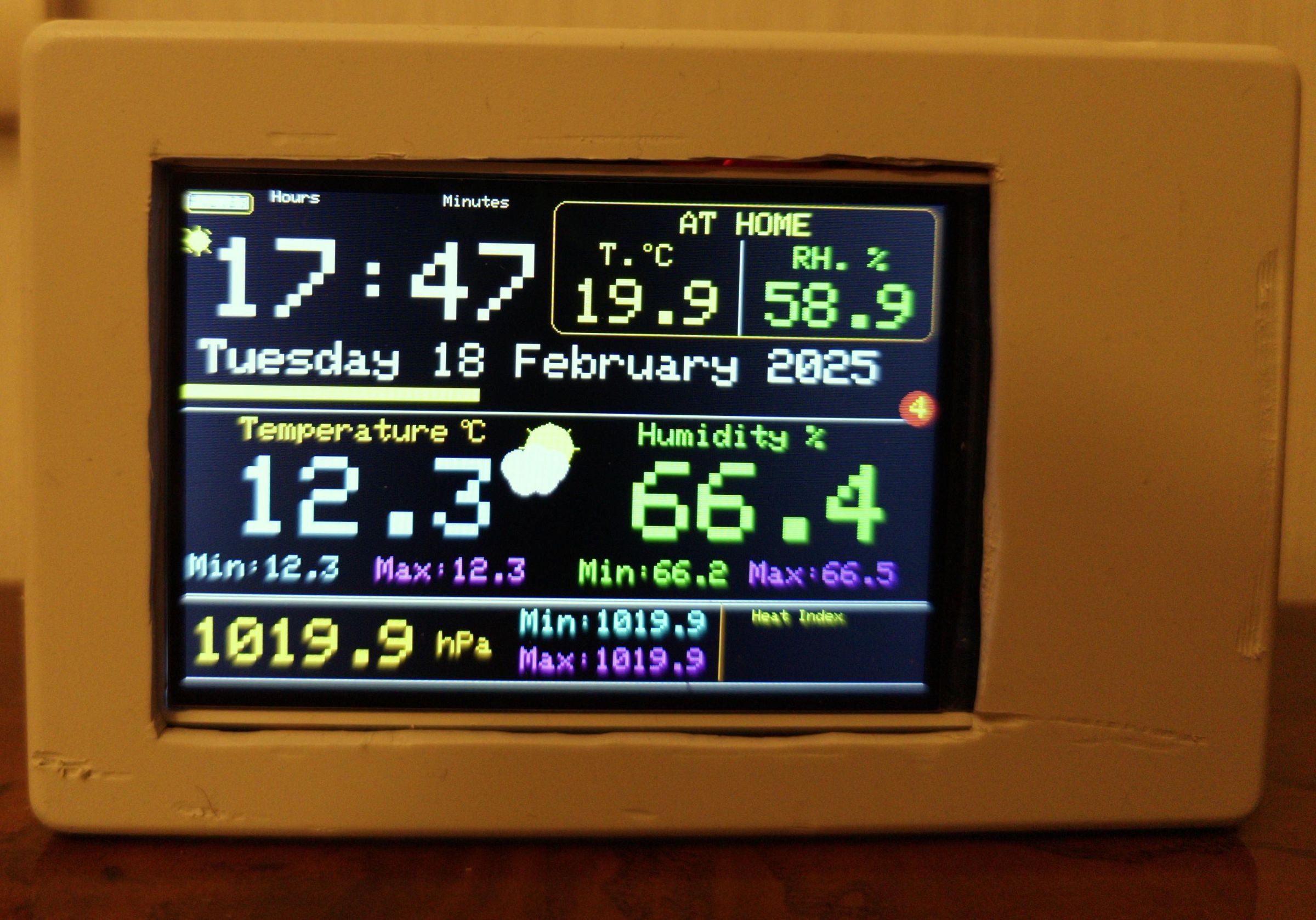 Completely Refactory Code for a Clock, Weather Station, Calendar, With ...