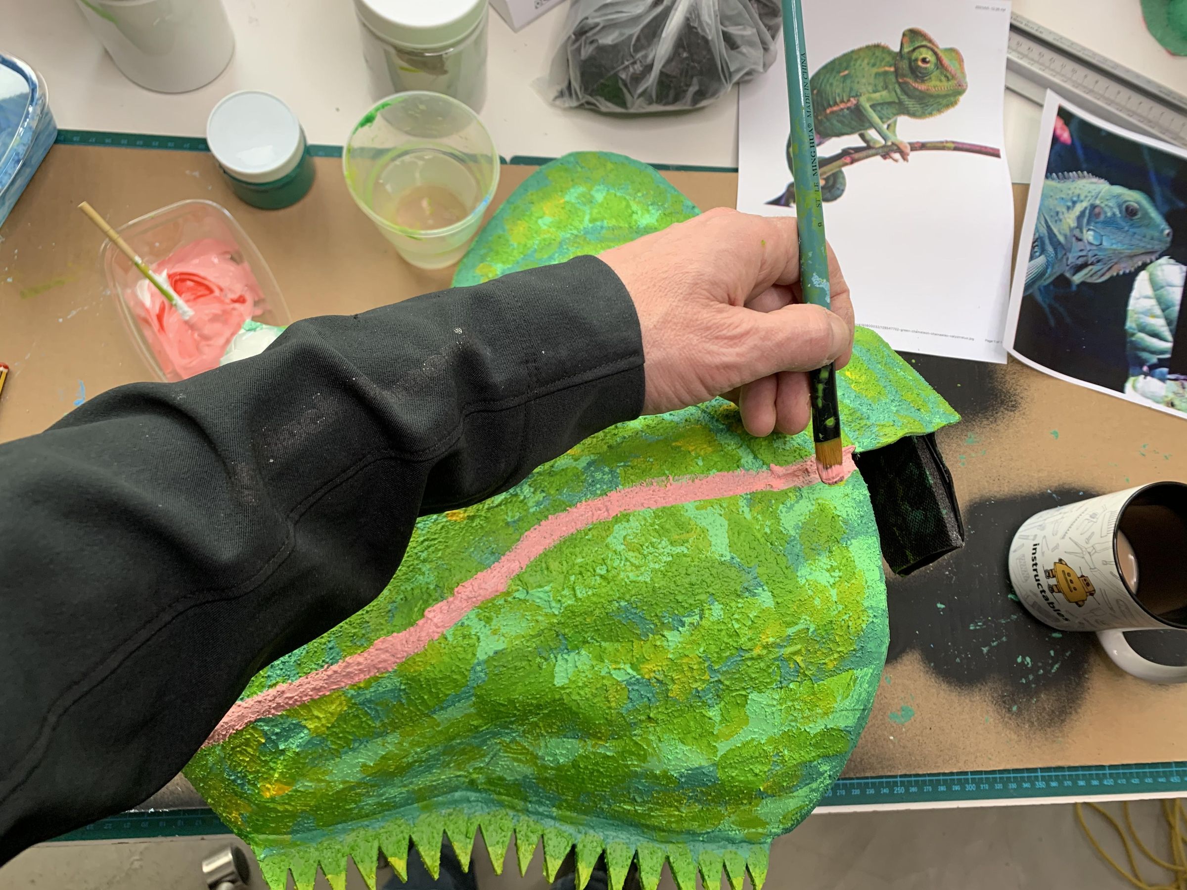 Chameleon Mask : 8 Steps (with Pictures) - Instructables