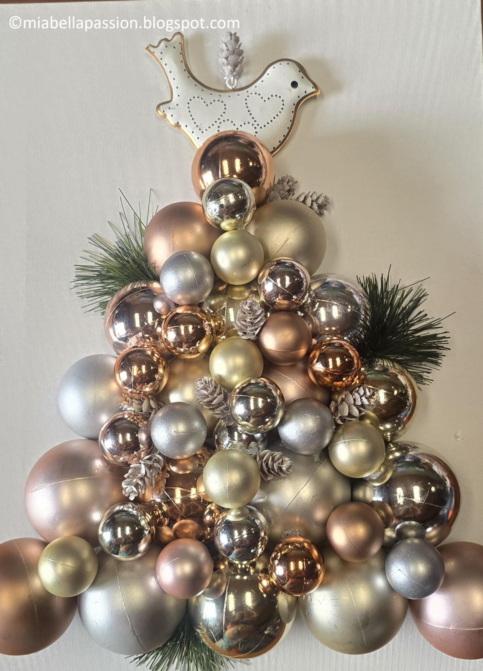 DIY 3D Bauble Christmas Tree Art : 5 Steps (with Pictures) - Instructables