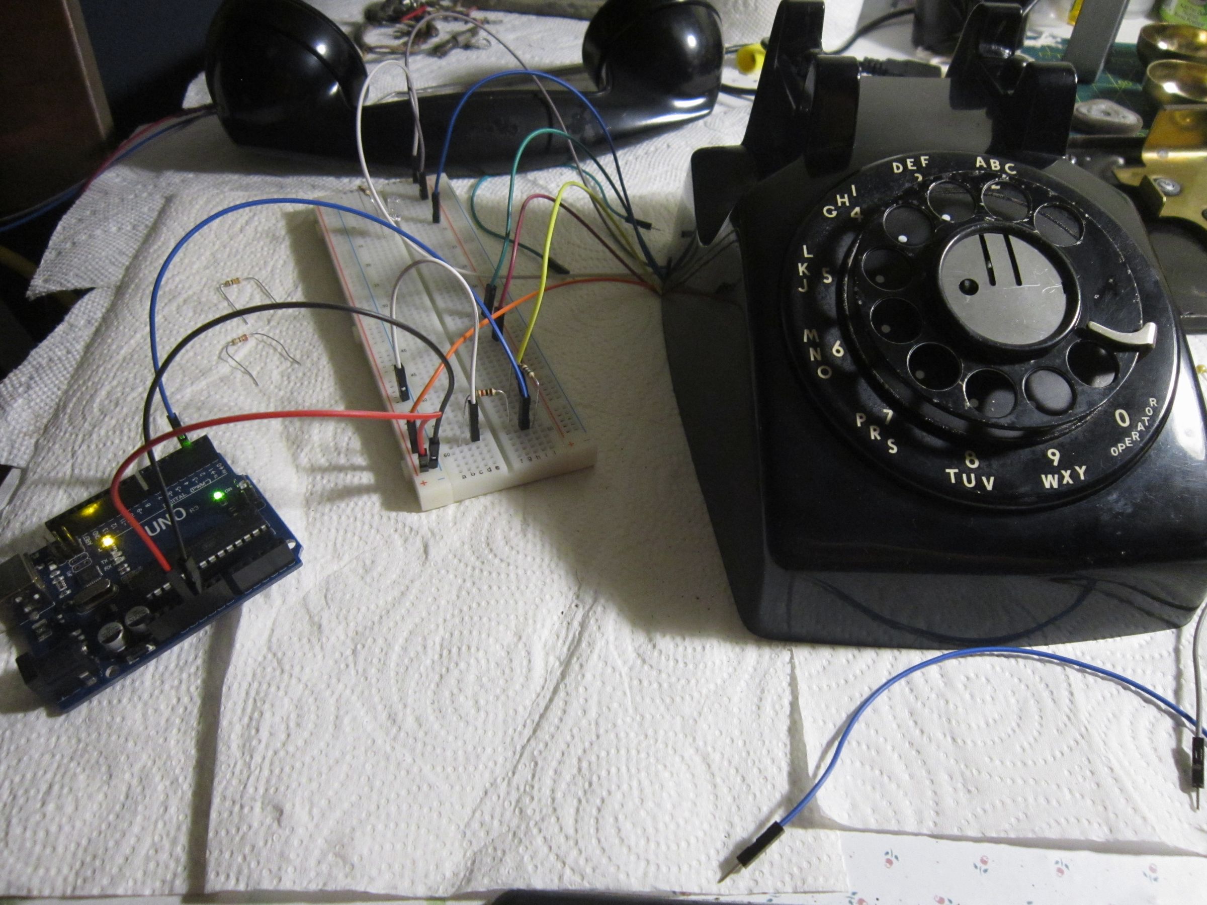 Interface a Rotary Phone Dial to an Arduino : 6 Steps (with Pictures ...