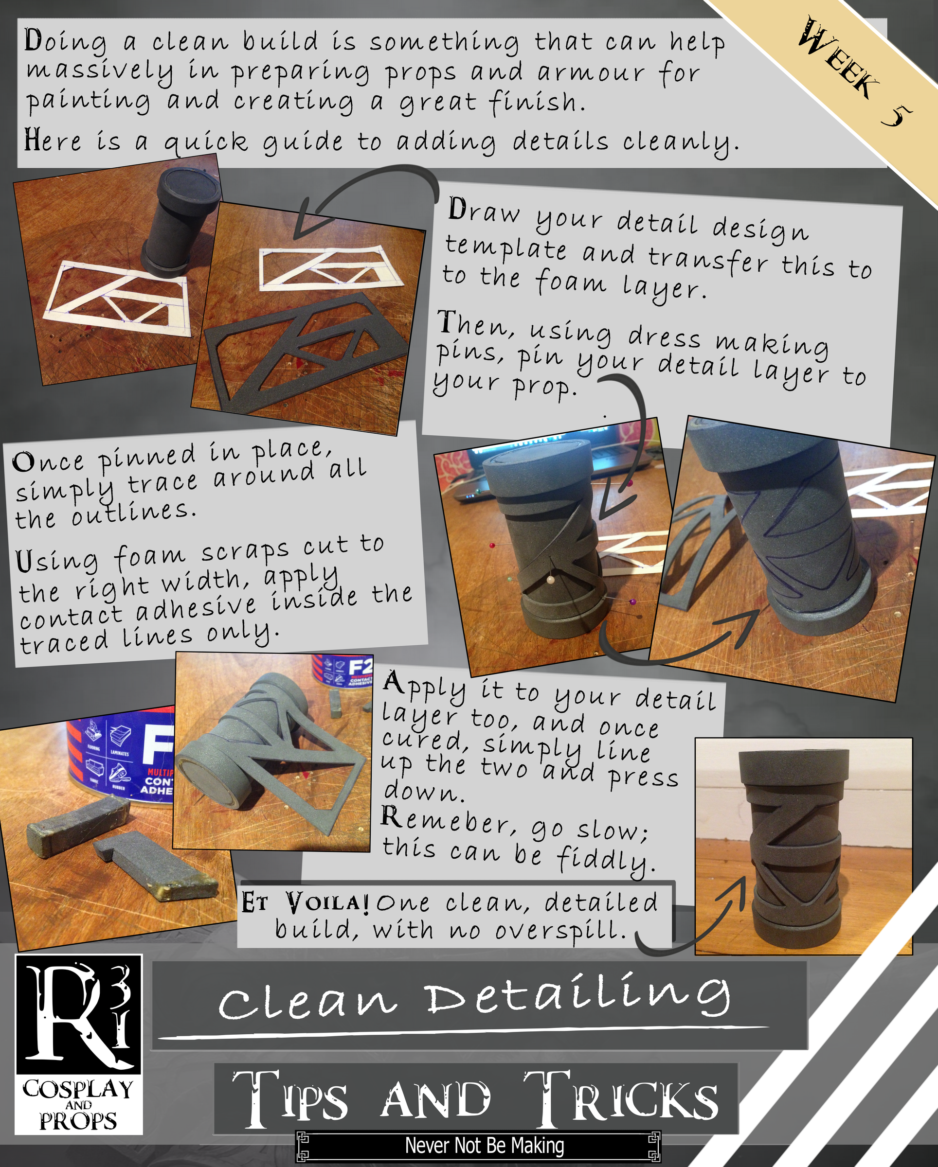 Working With Foam: Tips and Tricks - Clean Detailing : 7 Steps ...
