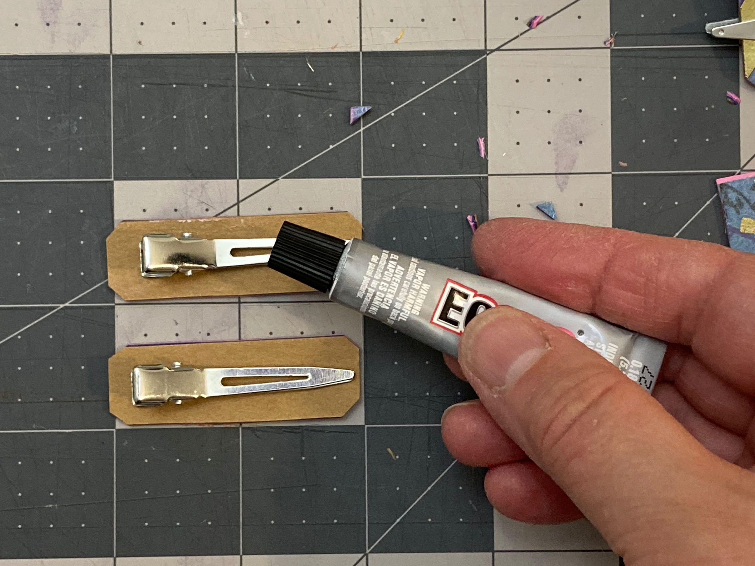 Laminated Paper Barrettes and Hair Clips : 12 Steps (with Pictures ...