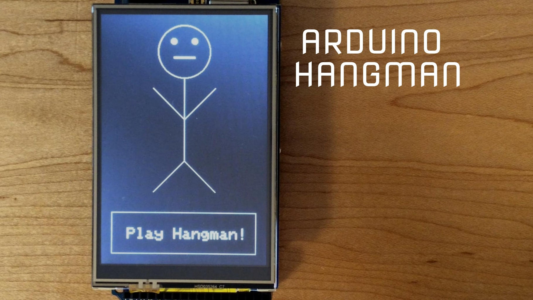 Arduino Hangman : 4 Steps - Instructables Arduino Hangman : 4 Steps - Instructables