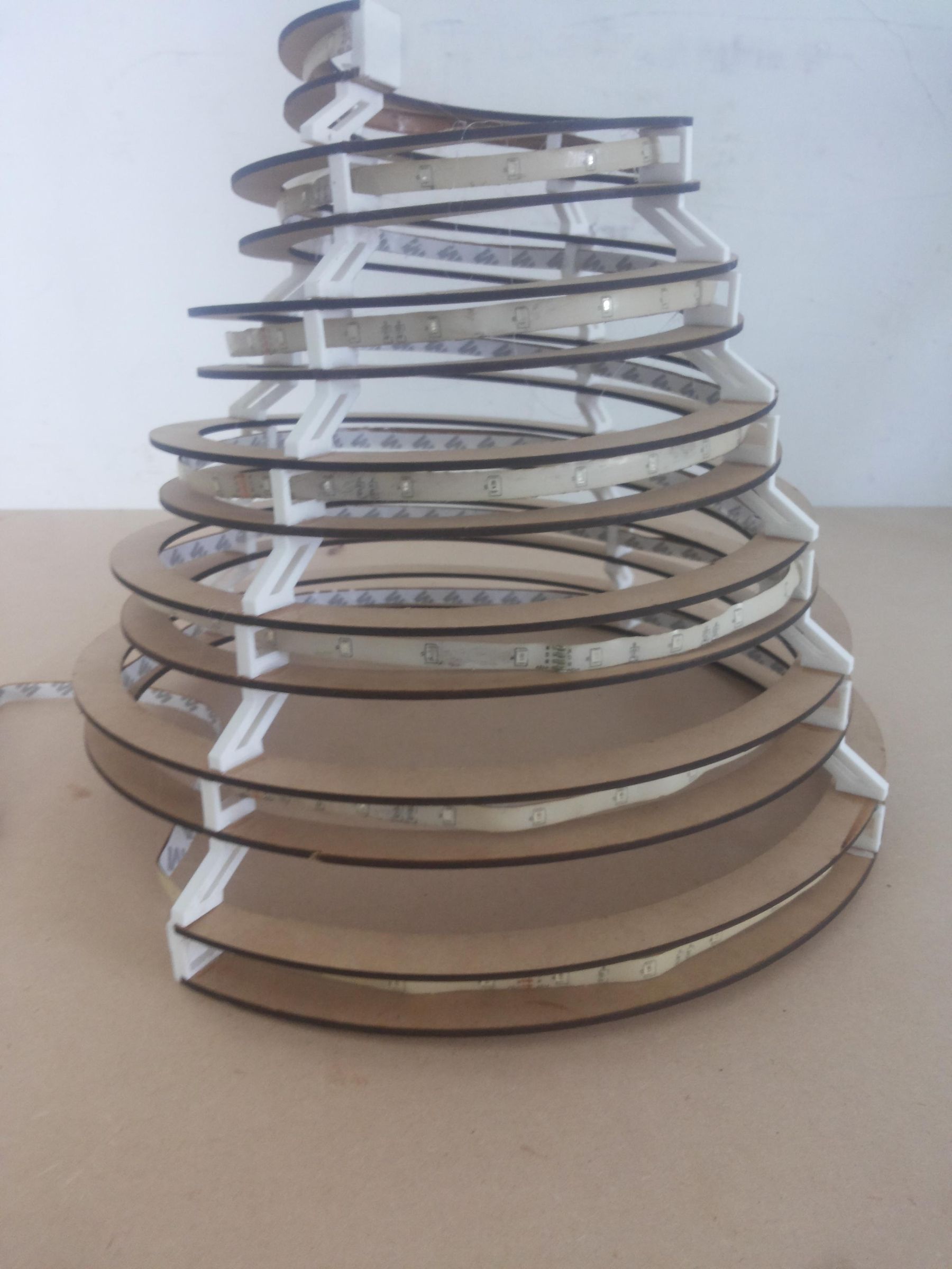 Spiral Table Lamp : 8 Steps (with Pictures) - Instructables