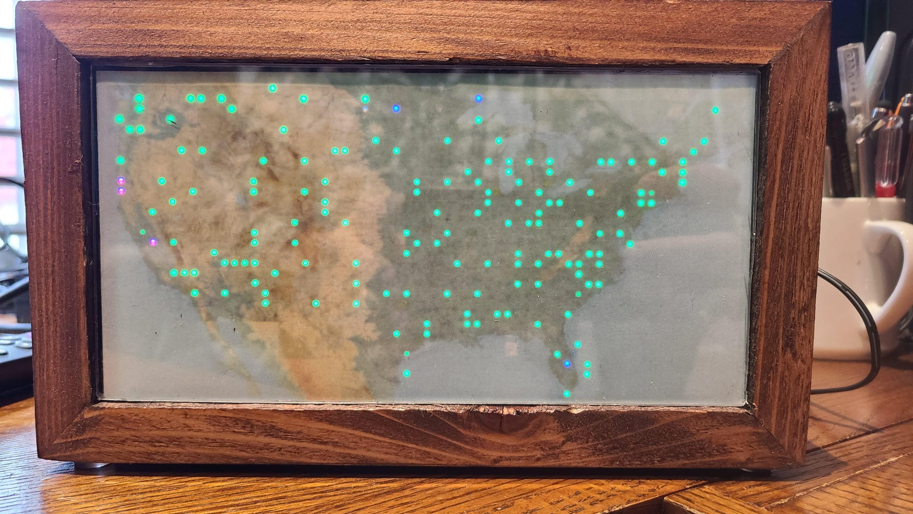 Led Matrix Metar Map 8 Steps With Pictures Instructables