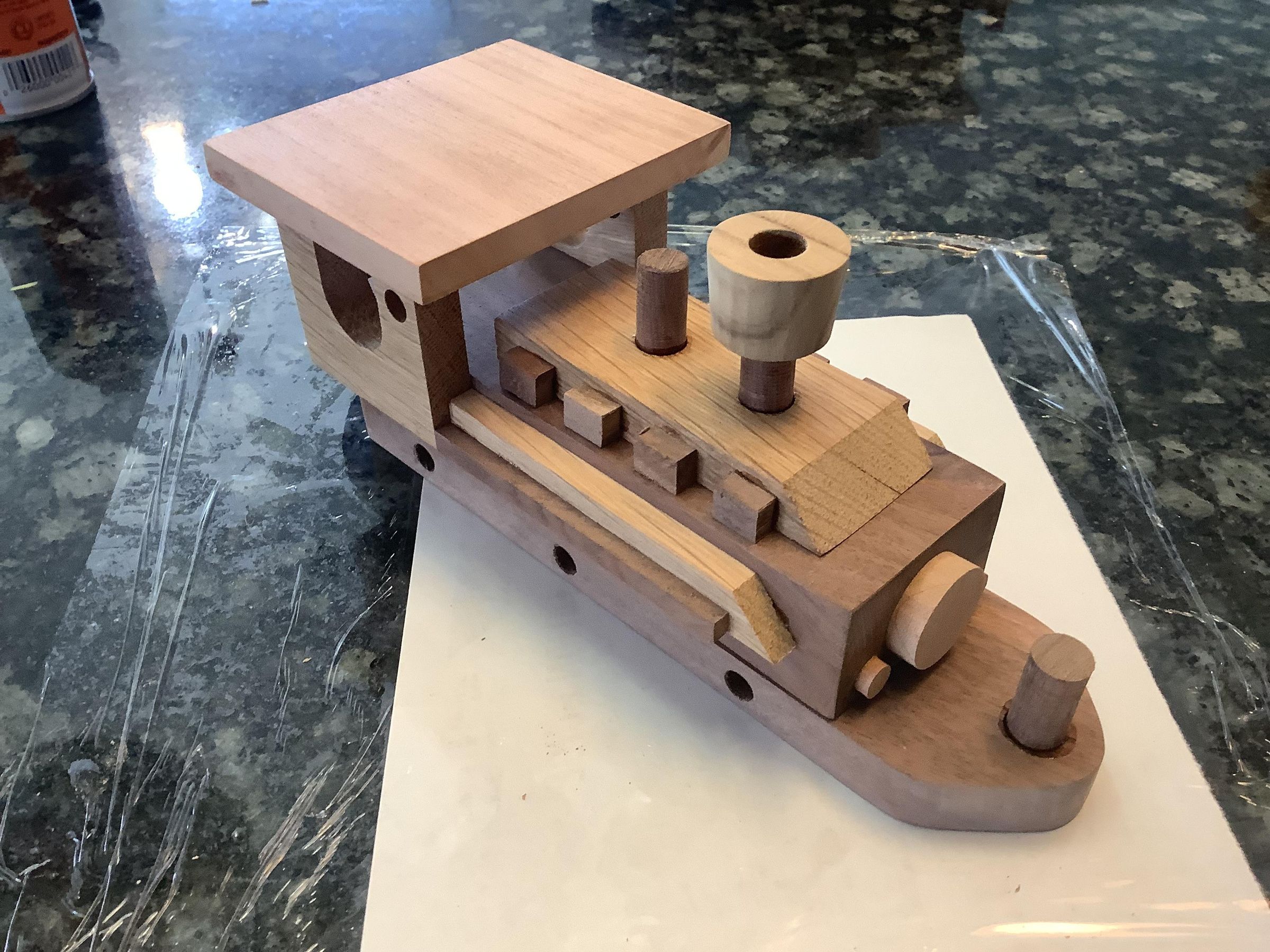 Miniature Wooden Train - 7 Car Set : 10 Steps (with Pictures ...