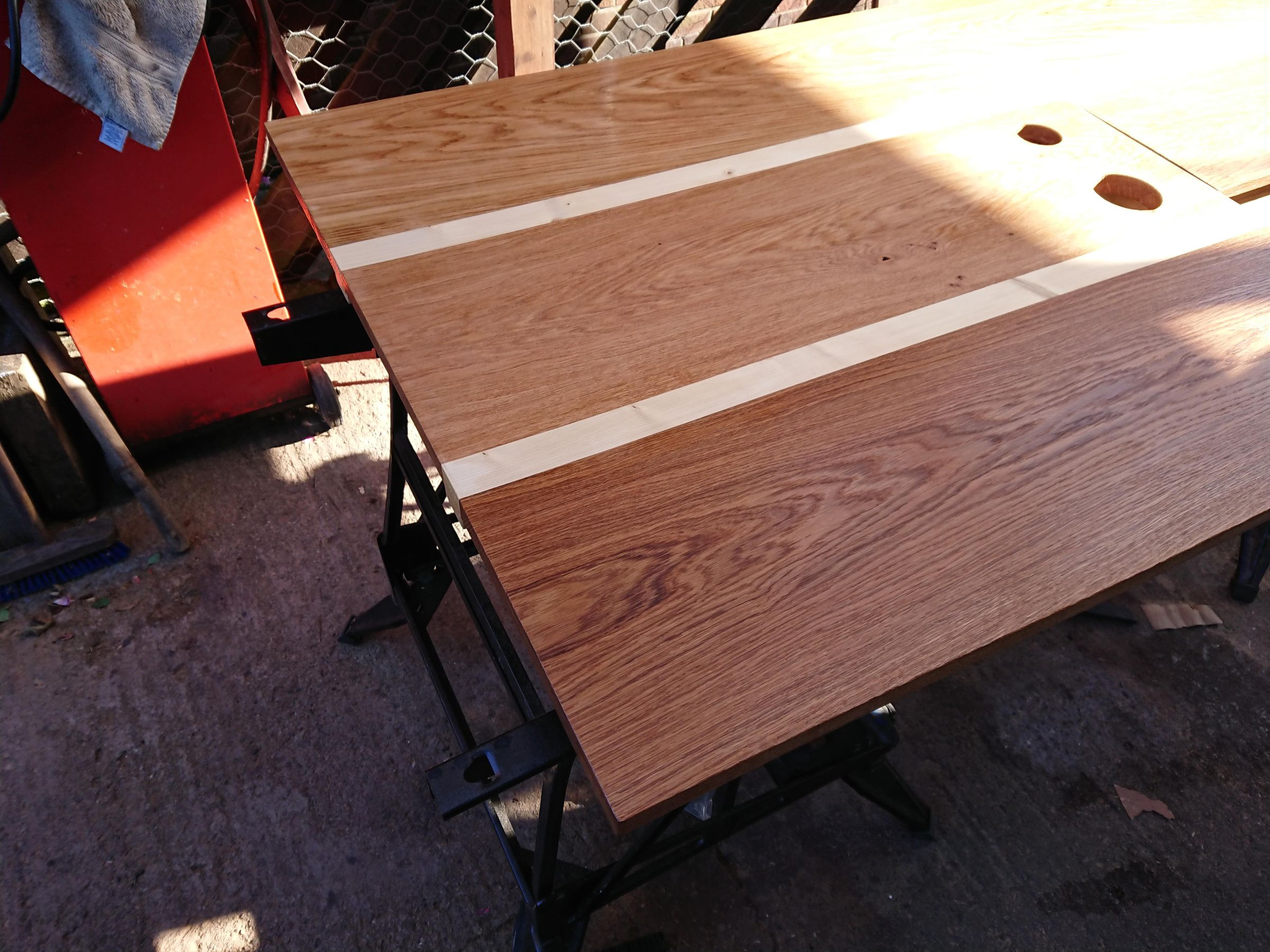 The "Work From Home" Solid Oak & Pine Kitchen Table : 11 Steps (with ...