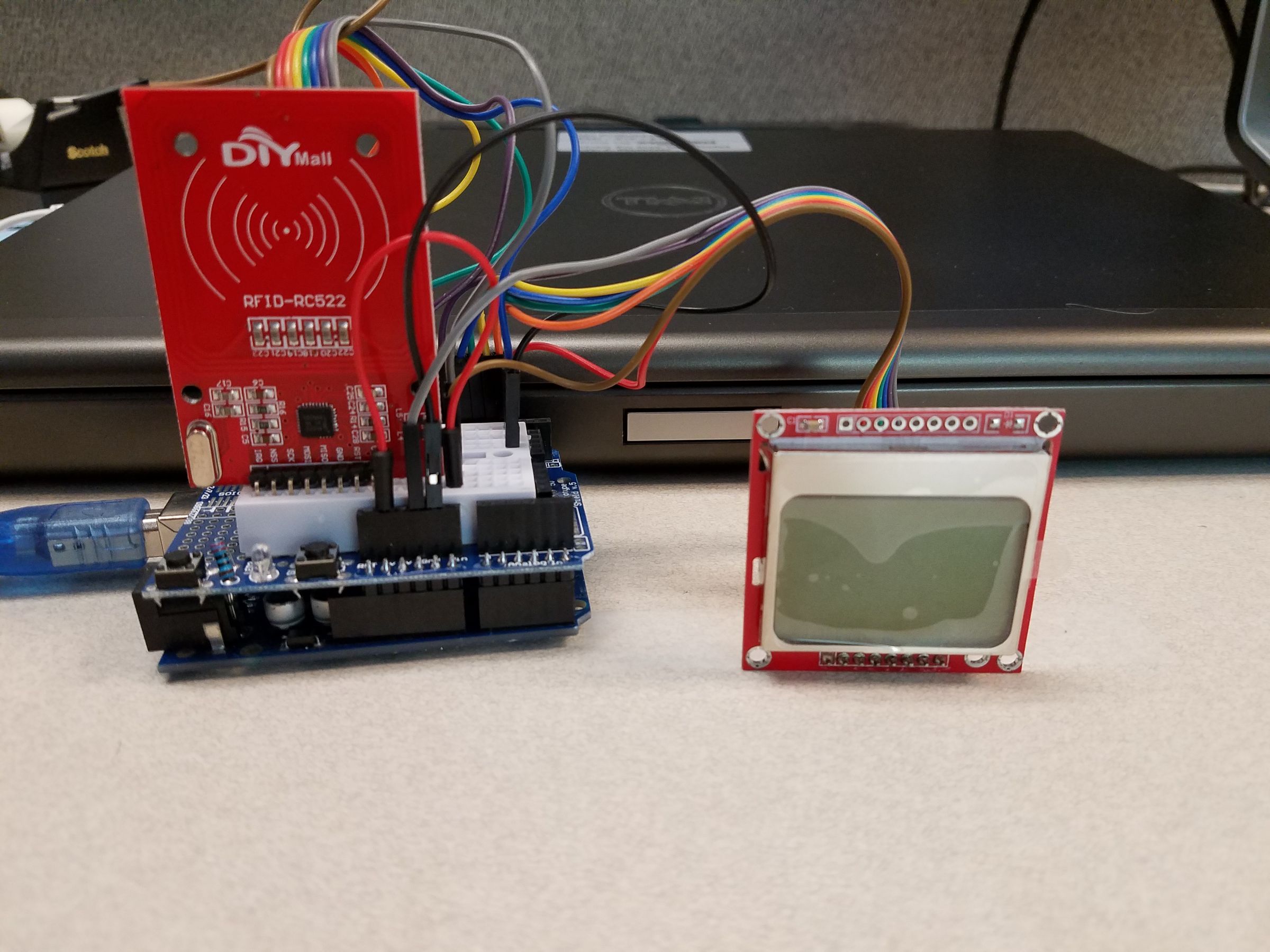 Yet Another Instructable on Using the DIYMall RFID-RC522 and Nokia LCD5110 With an Arduino : 8 ...