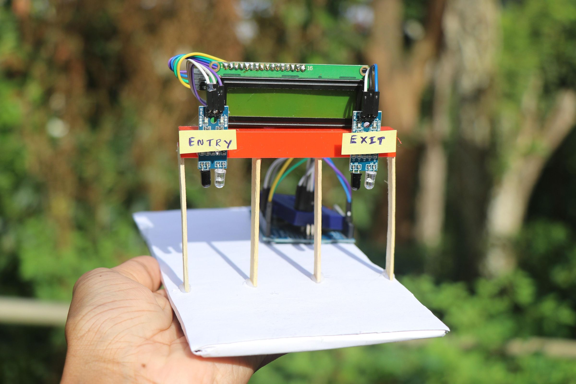 Arduino People Counter Machine DIY : 5 Steps (with Pictures ...