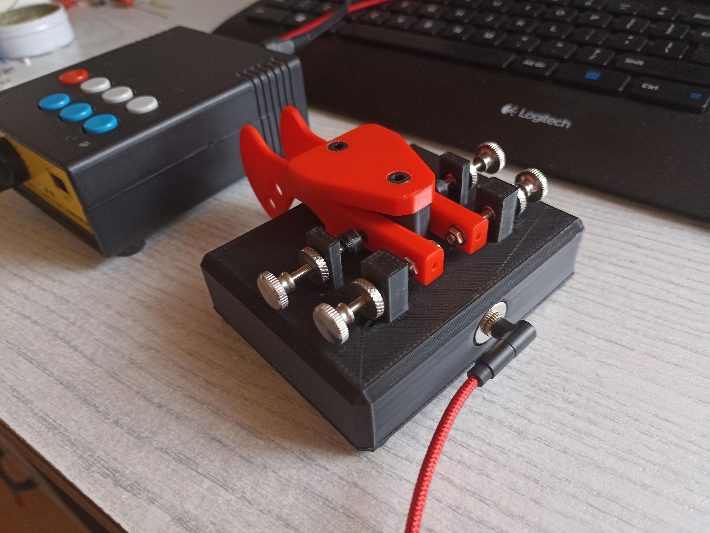 3D Printed Twin Paddle Cw Key (566grs.) : 21 Steps (with Pictures ...