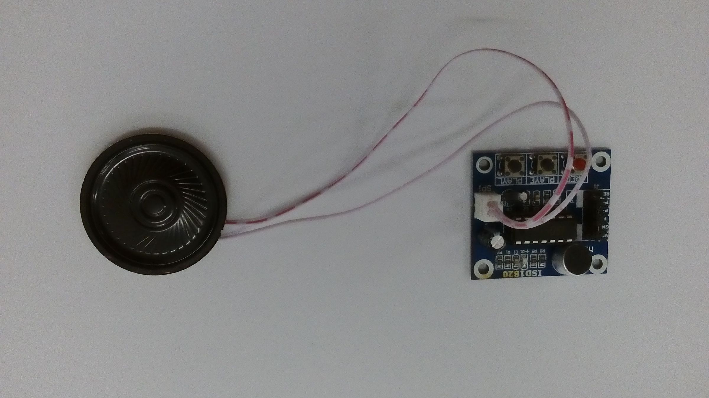 HOW TO USE ISD1820 VOICE RECORDER AND PLAYER : 6 Steps - Instructables