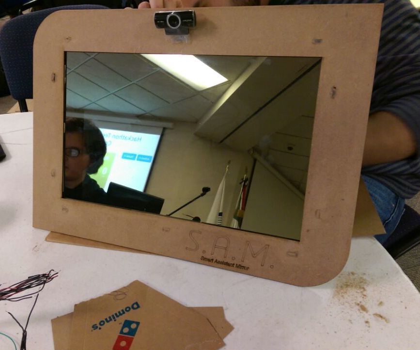 S.A.M. (Smart Assistant Mirror) : 5 Steps (with Pictures) - Instructables