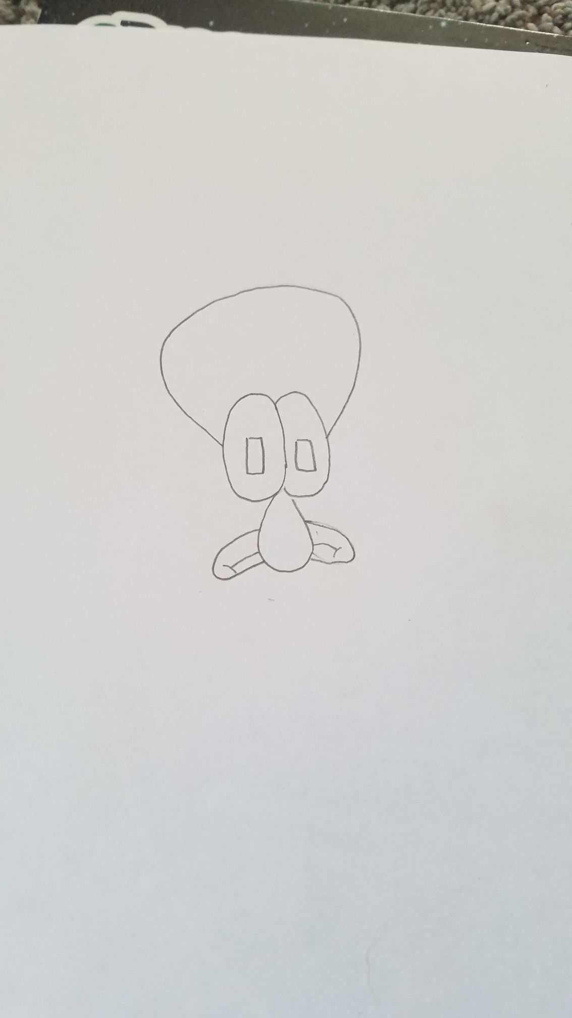 How To Draw Squidward Step By Step Easy