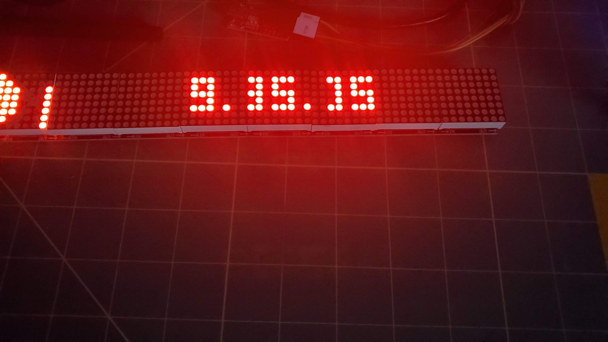 IoT Smart Clock Dot Matrix Use Wemos ESP8266 - ESP Matrix : 12 Steps ...